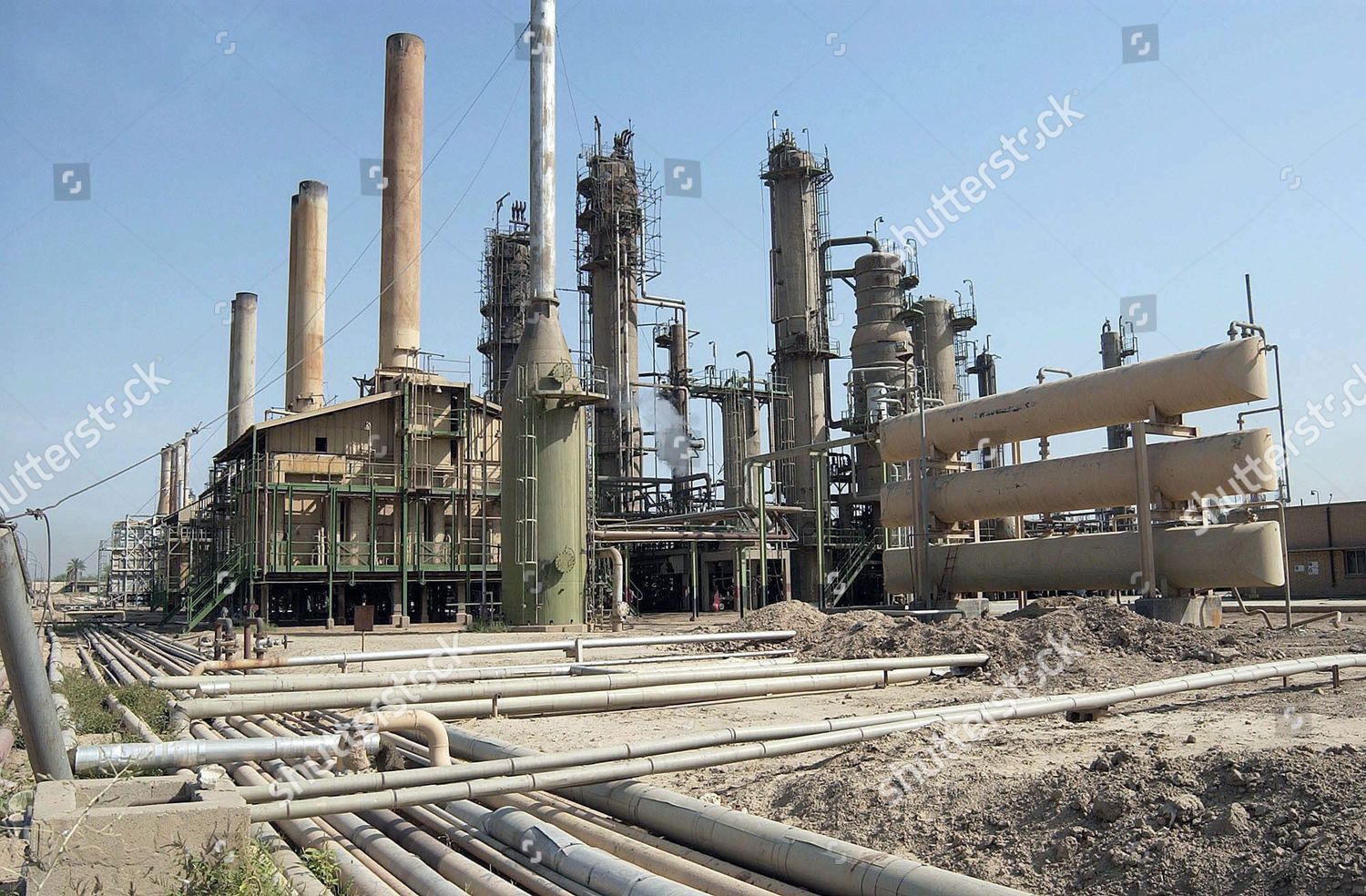 General View Aldurah Oil Refinery Baghdad Editorial Stock Photo - Stock ...