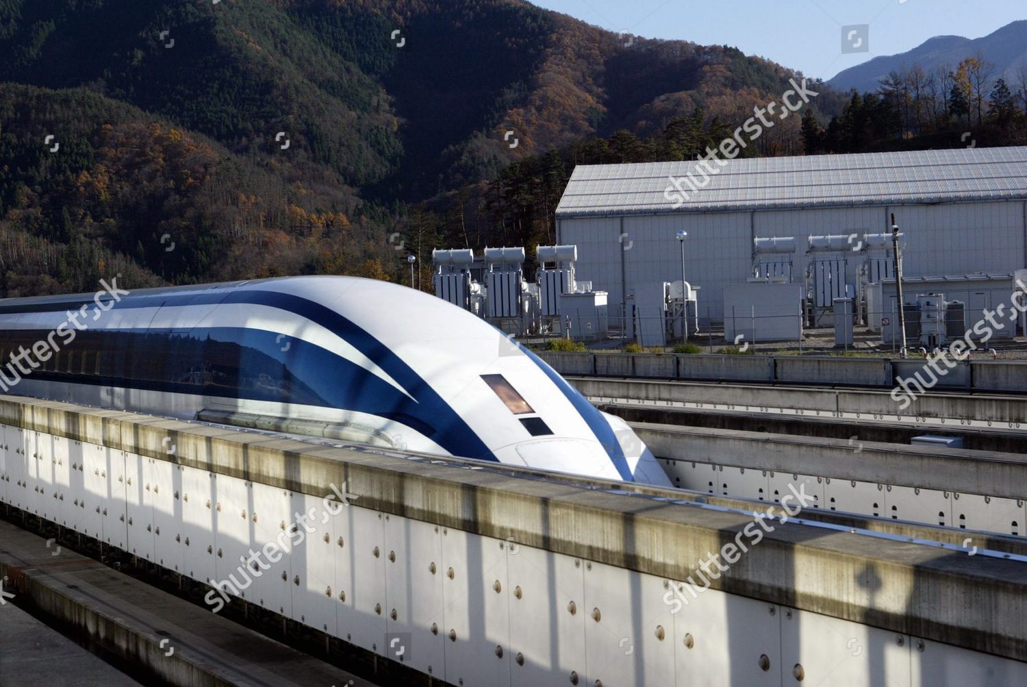 Japans Maglev Train Setting World Speed Editorial Stock Photo - Stock ...