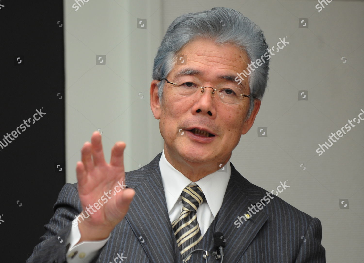 Kunio Hiramatsu Mayor Osaka Talks About Editorial Stock Photo - Stock ...