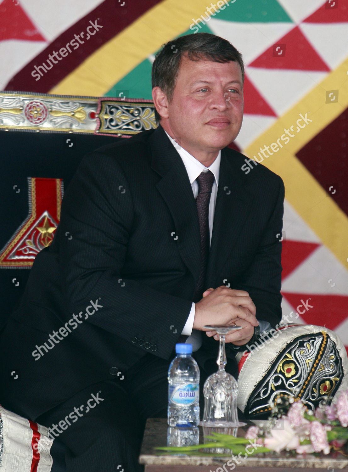 King Abdullah Ii Jordan Seen After Editorial Stock Photo - Stock Image ...
