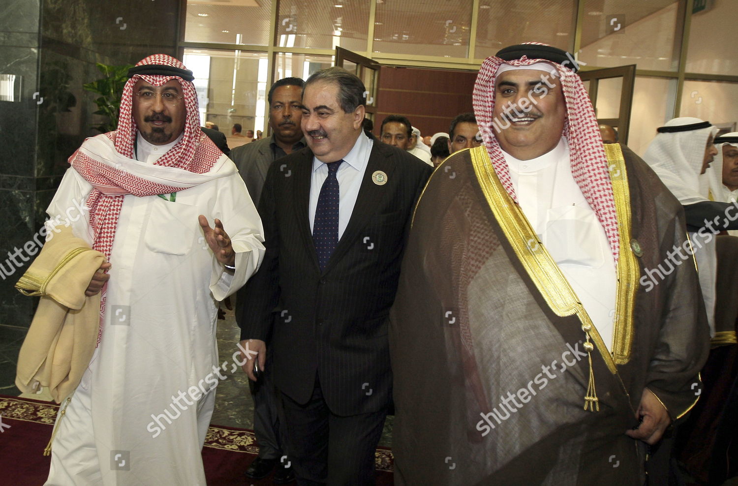 Iraqi Foreign Minister Hoshyar Zebari C Editorial Stock Photo - Stock ...