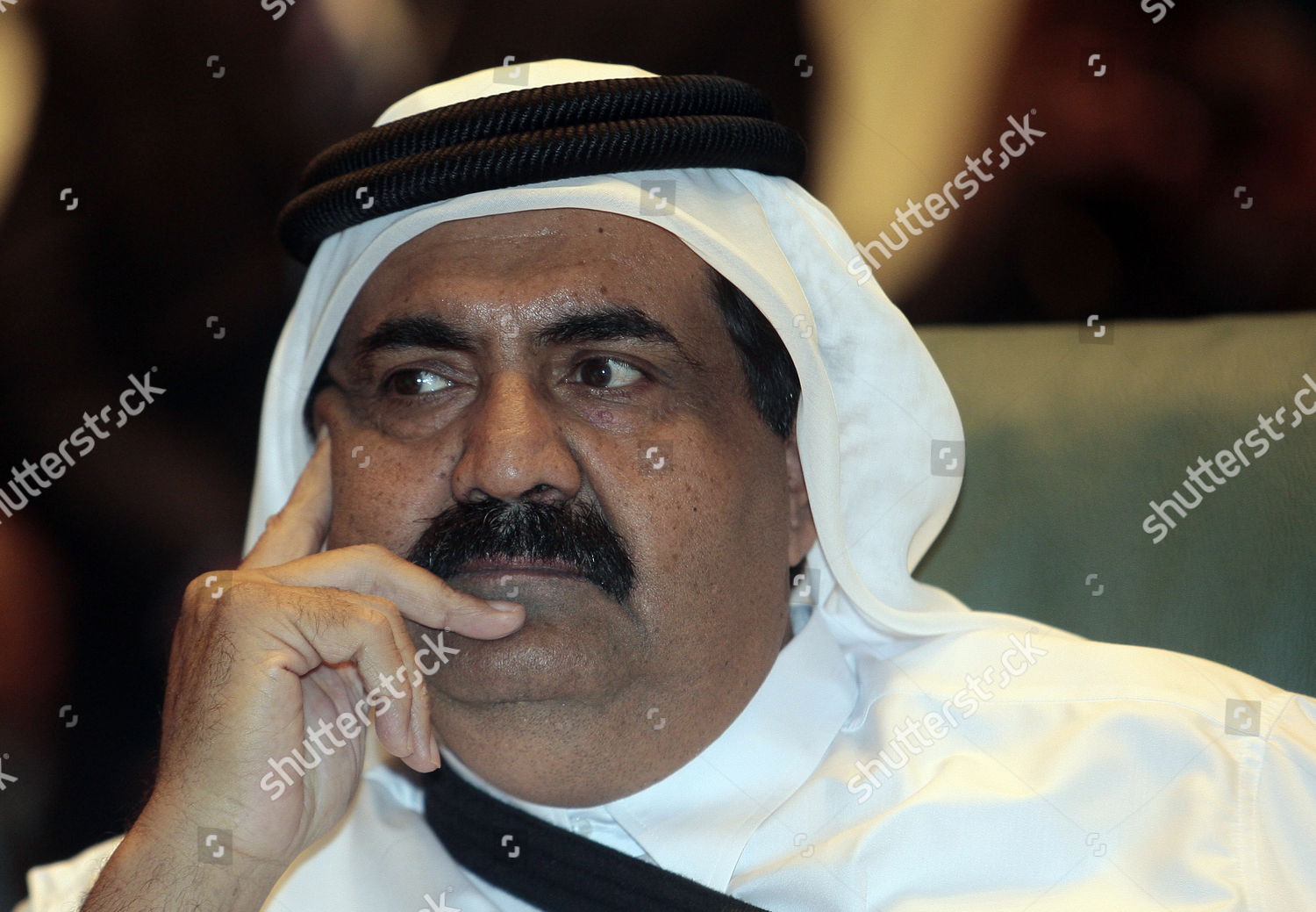 Qatars Emir Cheikh Hamad Bin Khalifa Editorial Stock Photo - Stock ...