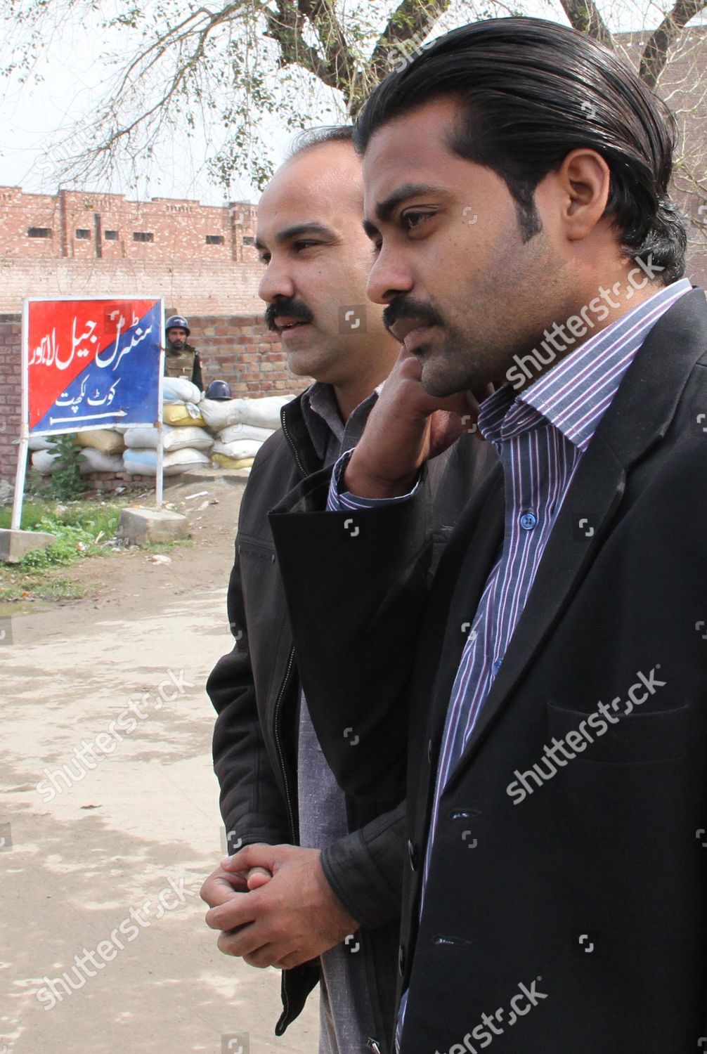 Imran Haider L Eldest Brother Faizan Editorial Stock Photo - Stock ...