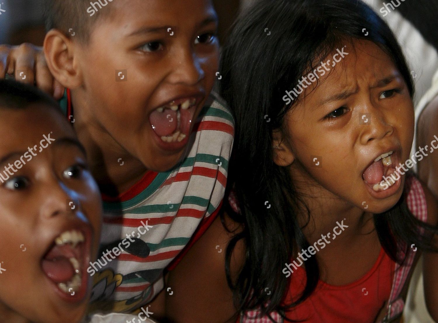 Filipino Kids Cheer During Demonstration Proper Editorial Stock Photo ...