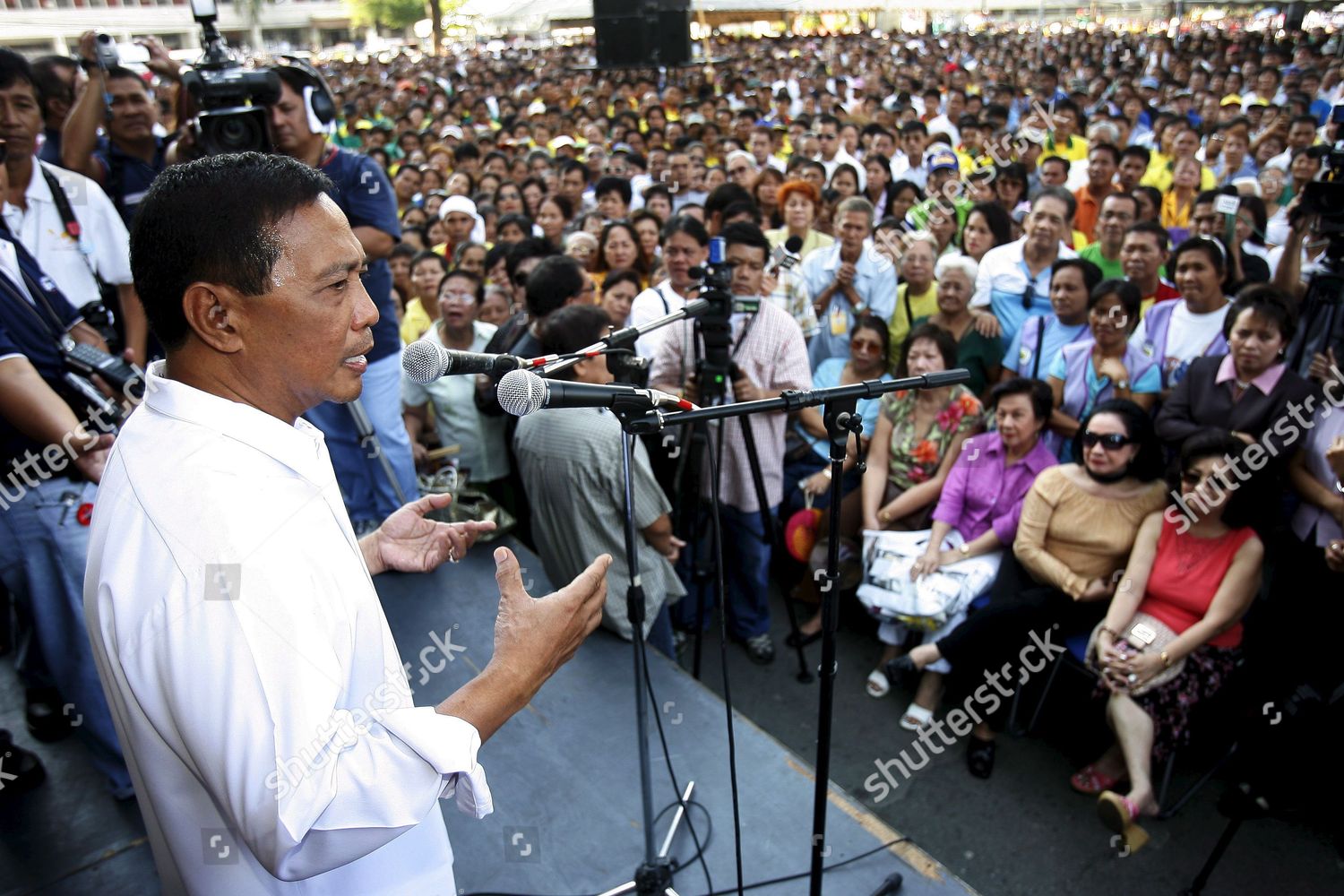 Mayor Jejomar Binay L Makati Manilas Editorial Stock Photo - Stock ...