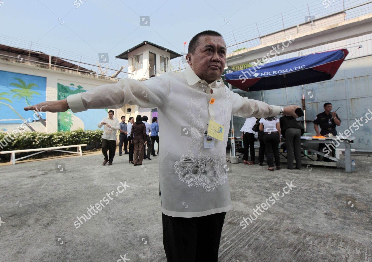Filipino Lawyer Siegfried Fortun Legal Counsel Editorial Stock Photo ...
