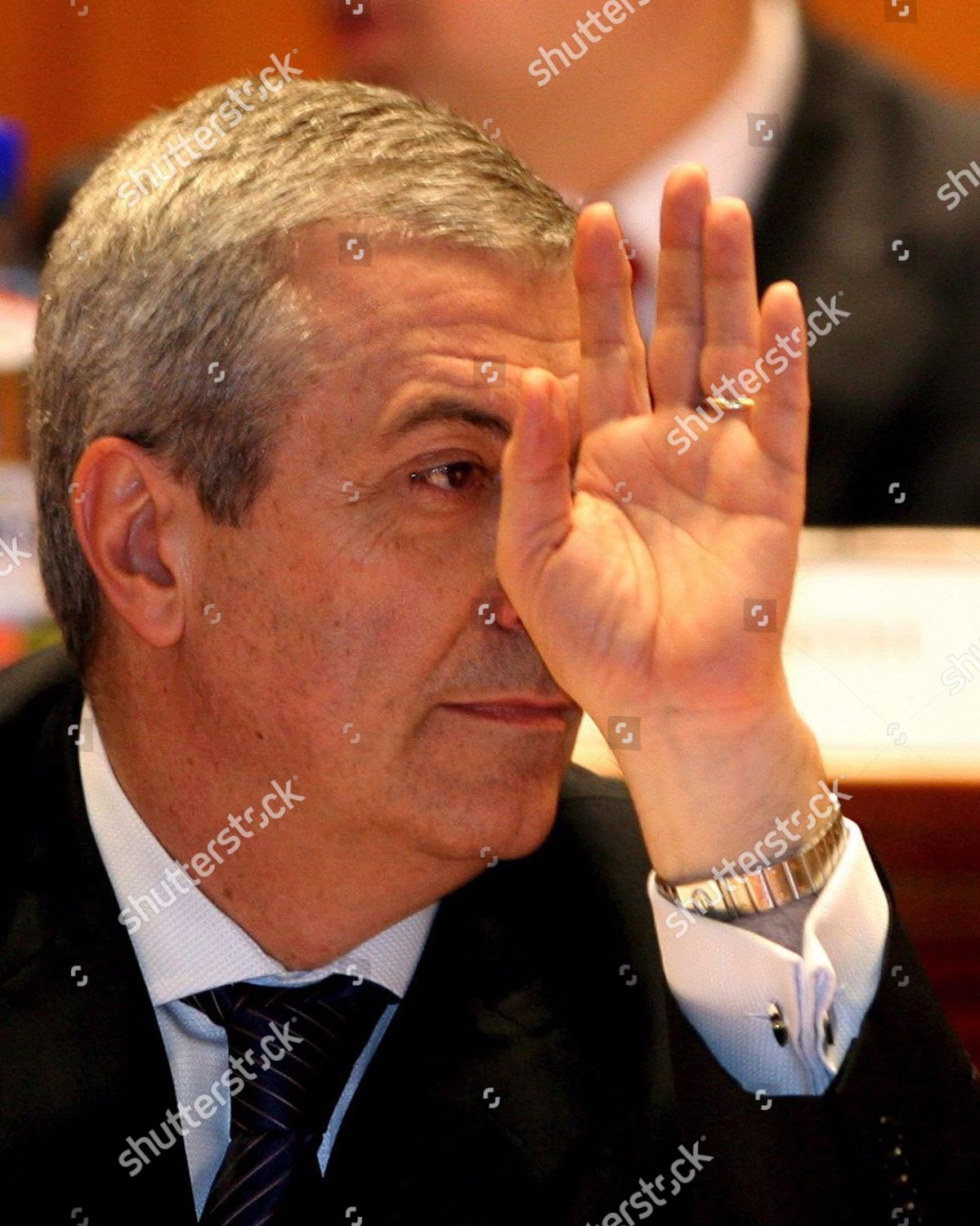 Romanian Prime Minister Calin Popescu Tariceanu Editorial Stock Photo ...
