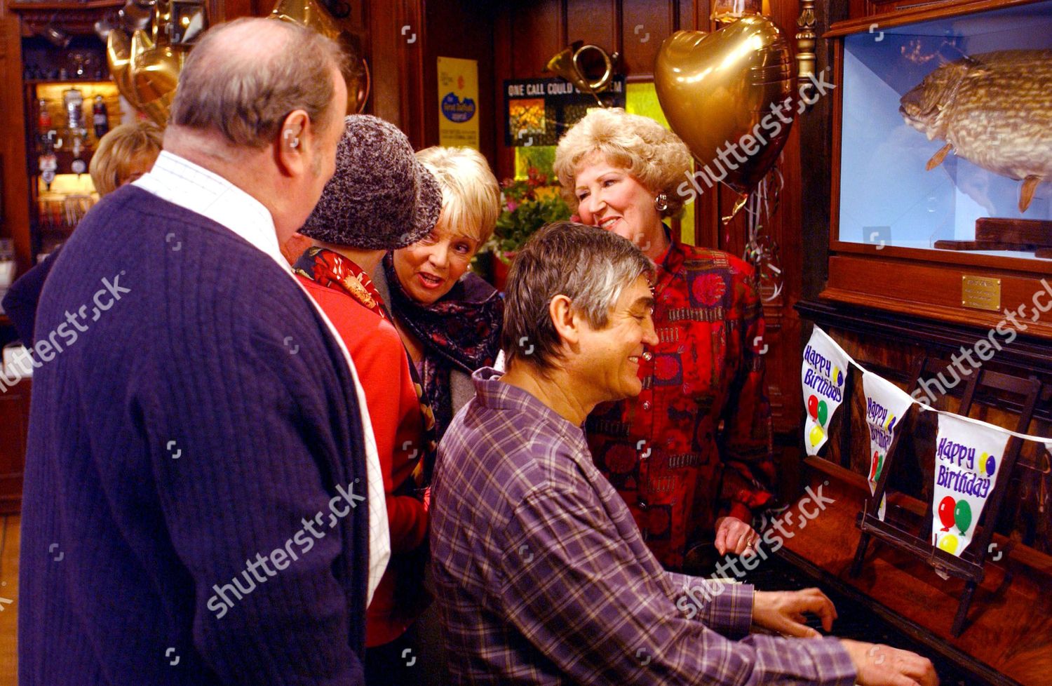 Emmerdale Tv Richard Thorp Nick Brimble Editorial Stock Photo - Stock ...