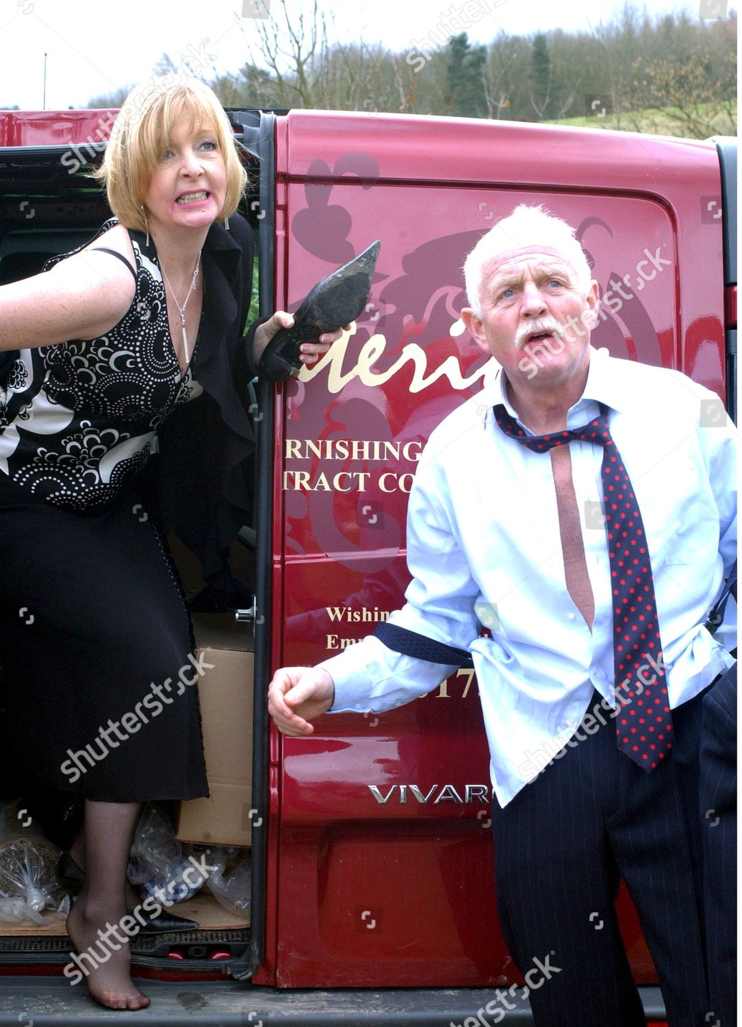 Emmerdale Tv Charlie Hardwick Chris Chittall Editorial Stock Photo ...