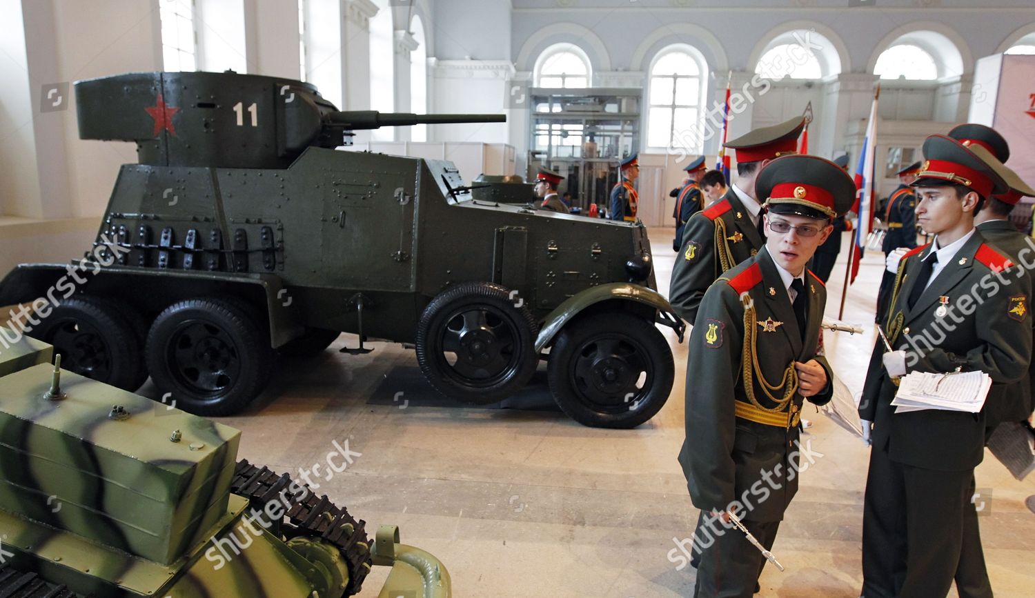 Soviet Middleweight Gun Armoured Vehicle Ba6 Editorial Stock Photo ...