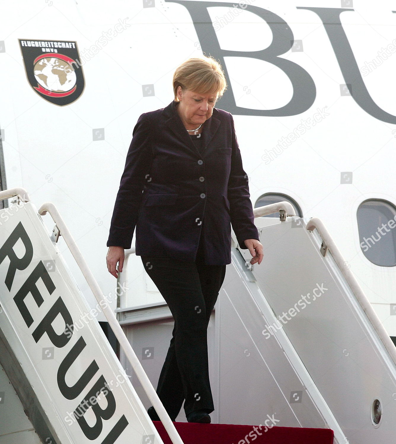 German Chancellor Angela Dorothea Merkel Arrives Editorial Stock Photo ...