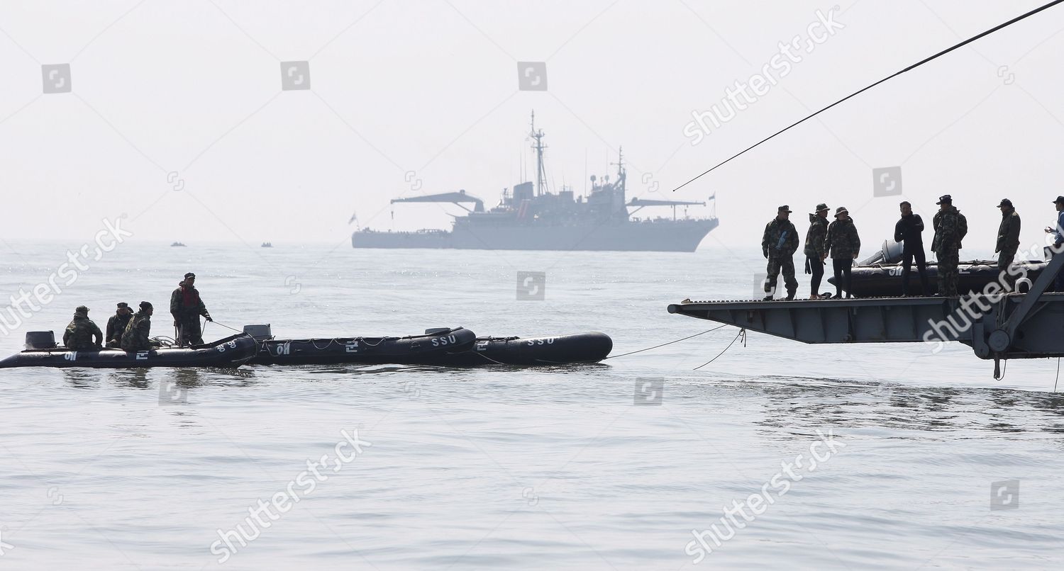 South Korean Ship Salvage Unit Ssu Editorial Stock Photo - Stock Image ...