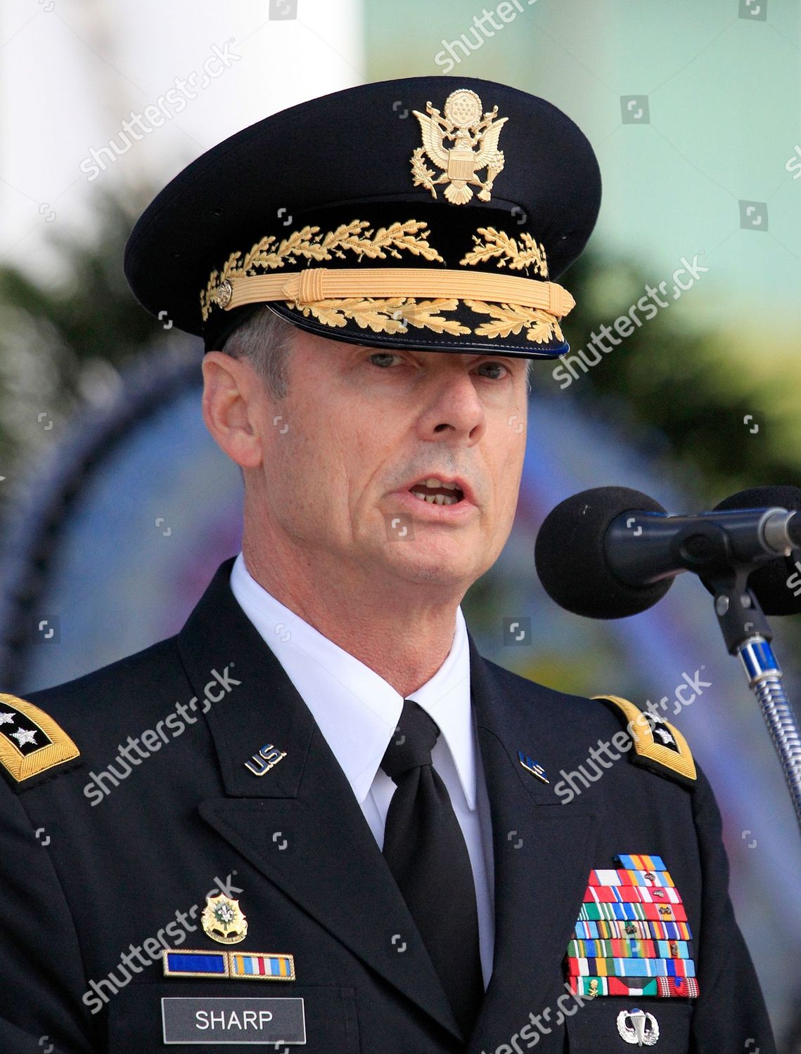 Us General Walter Sharp Commander Us Editorial Stock Photo - Stock ...