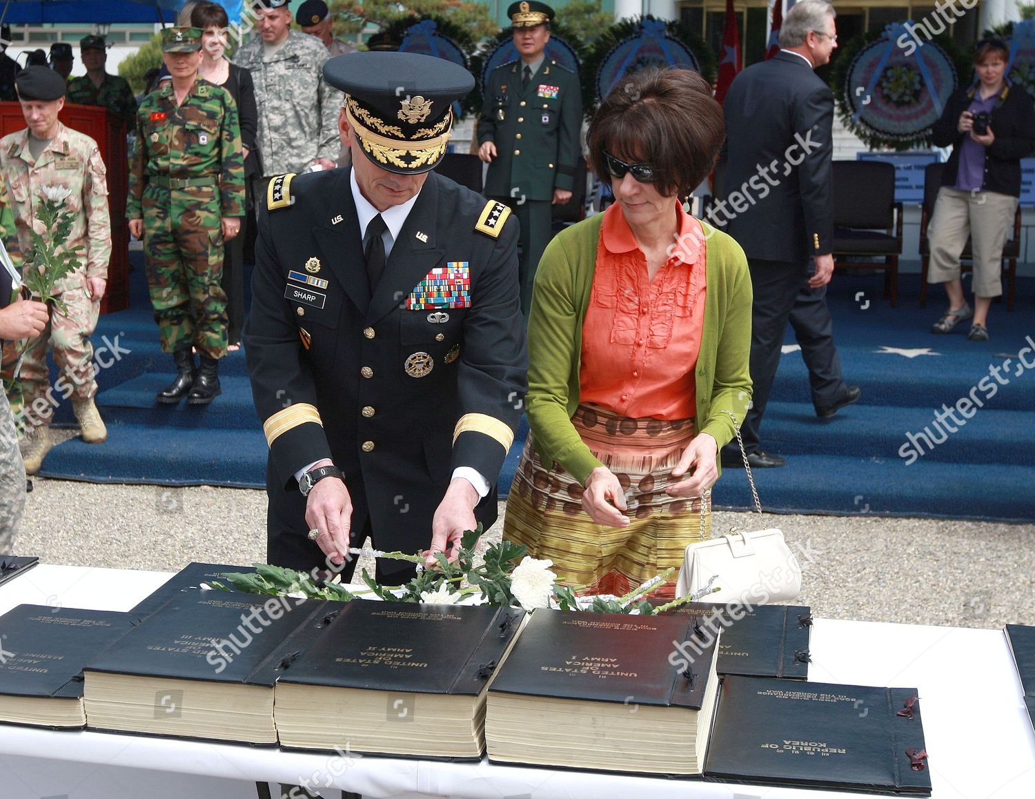 Us General Walter Sharp L Commander Editorial Stock Photo - Stock Image ...