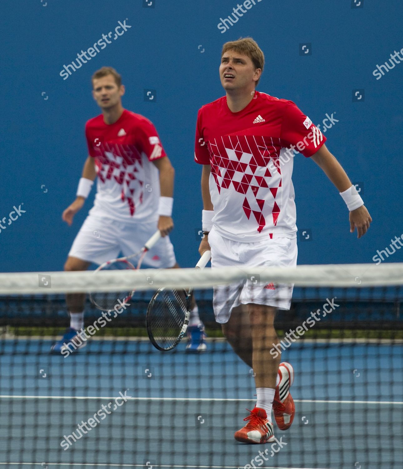 Mariusz Fyrstenberg Marcin Matkowski Poland During Editorial Stock ...