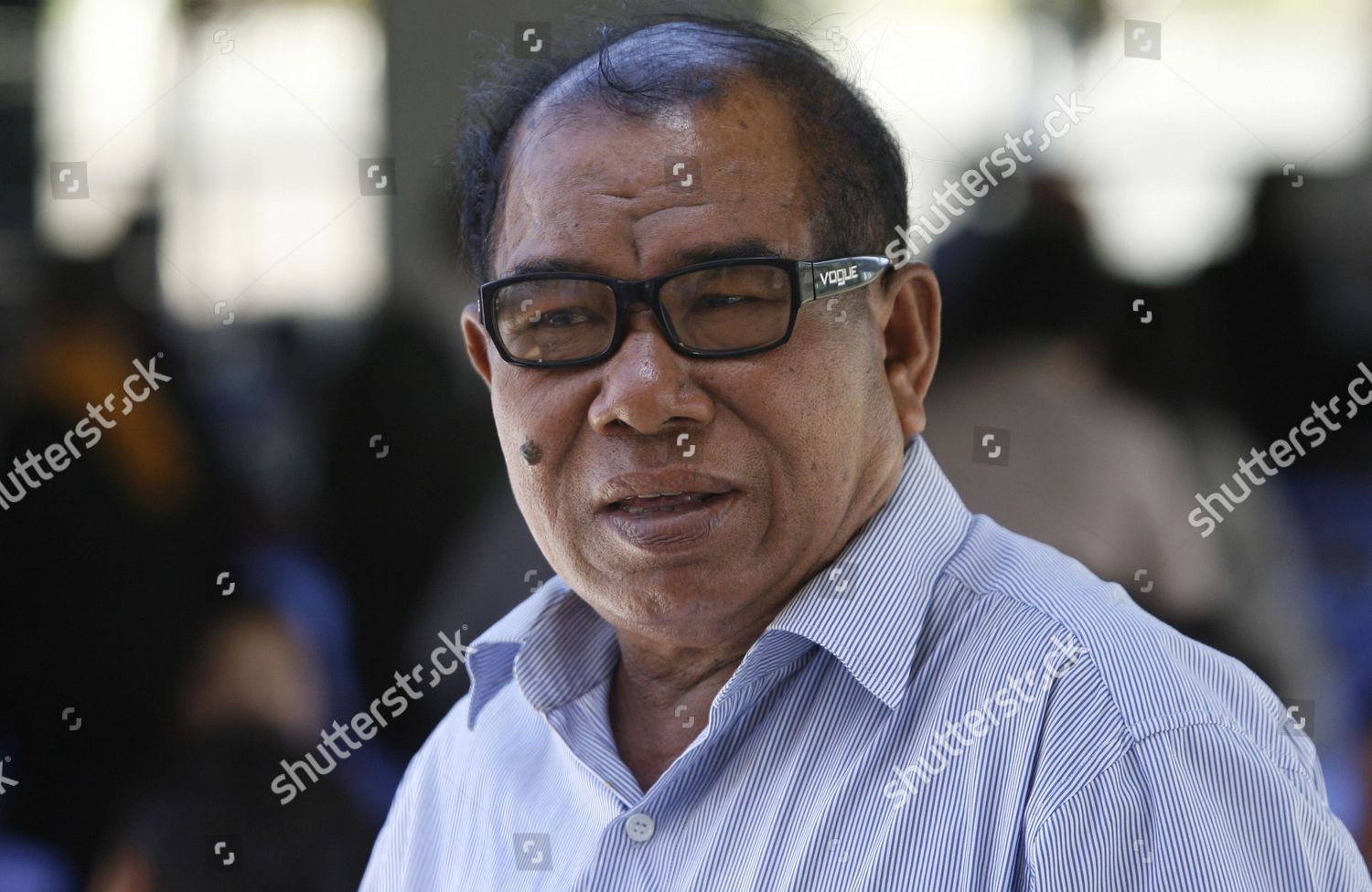 Cambodian Survivor Khmer Rouge Prison Meas Editorial Stock Photo ...
