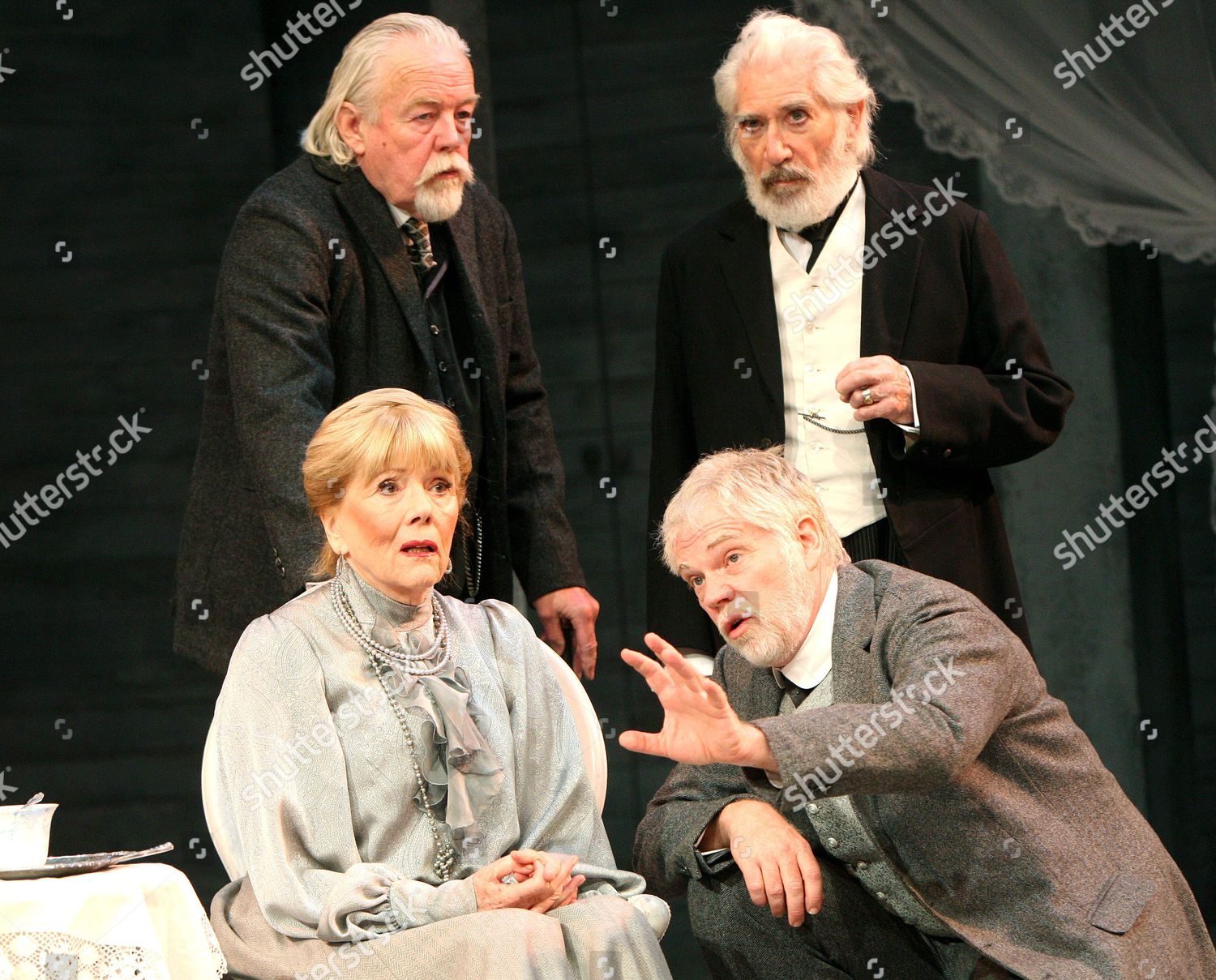 William Gaunt Gayev Frank Finlay Firs Editorial Stock Photo - Stock ...