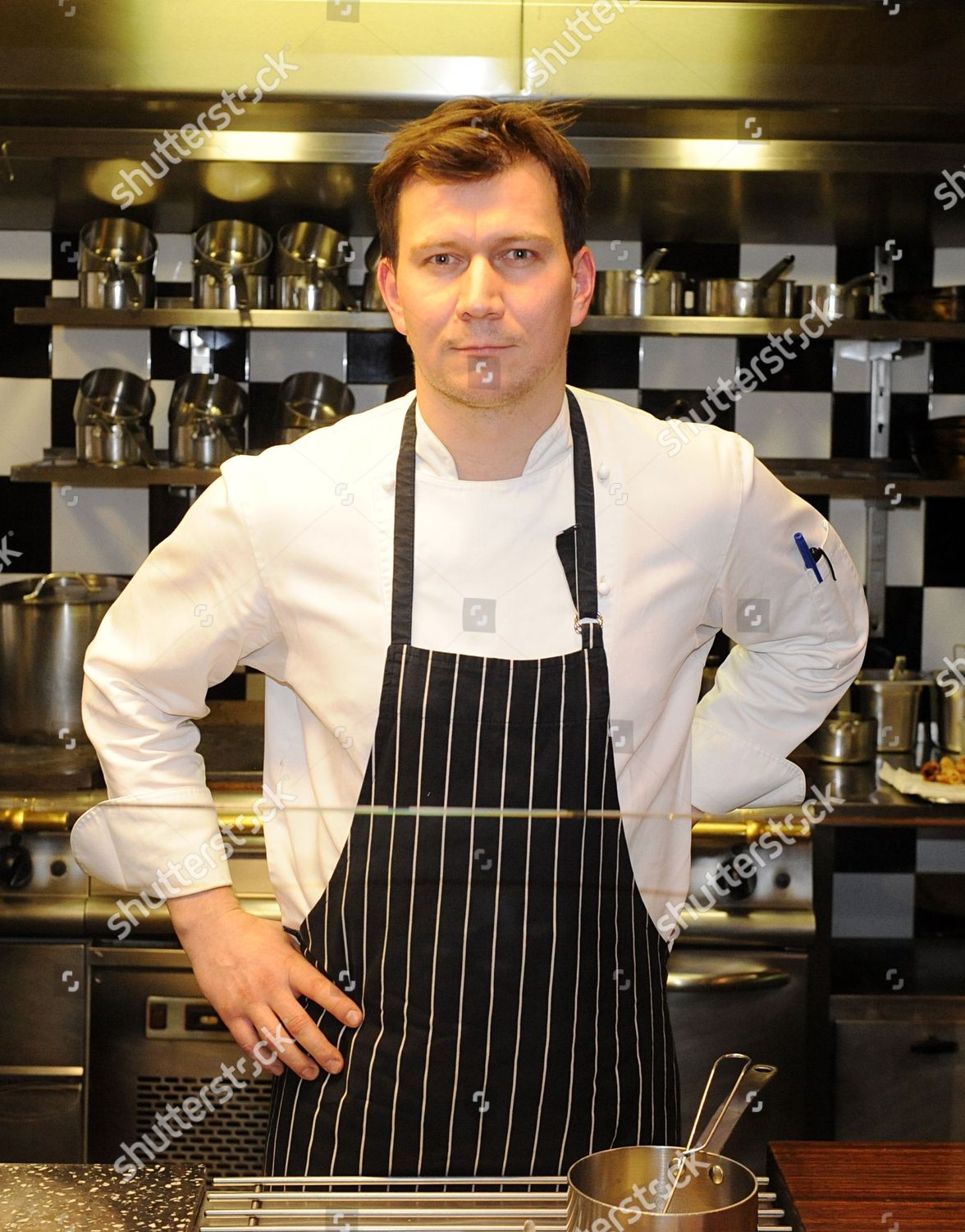 Chef Oldrich Sahajdak Poses Picture Degustation Editorial Stock Photo ...
