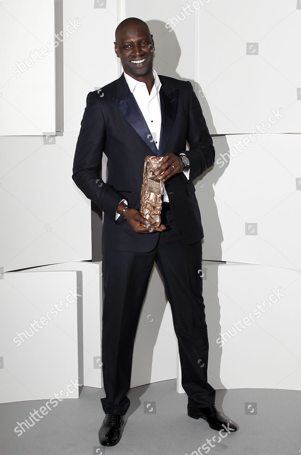 French Actor Omar Sy Poses Best Editorial Stock Photo - Stock Image ...