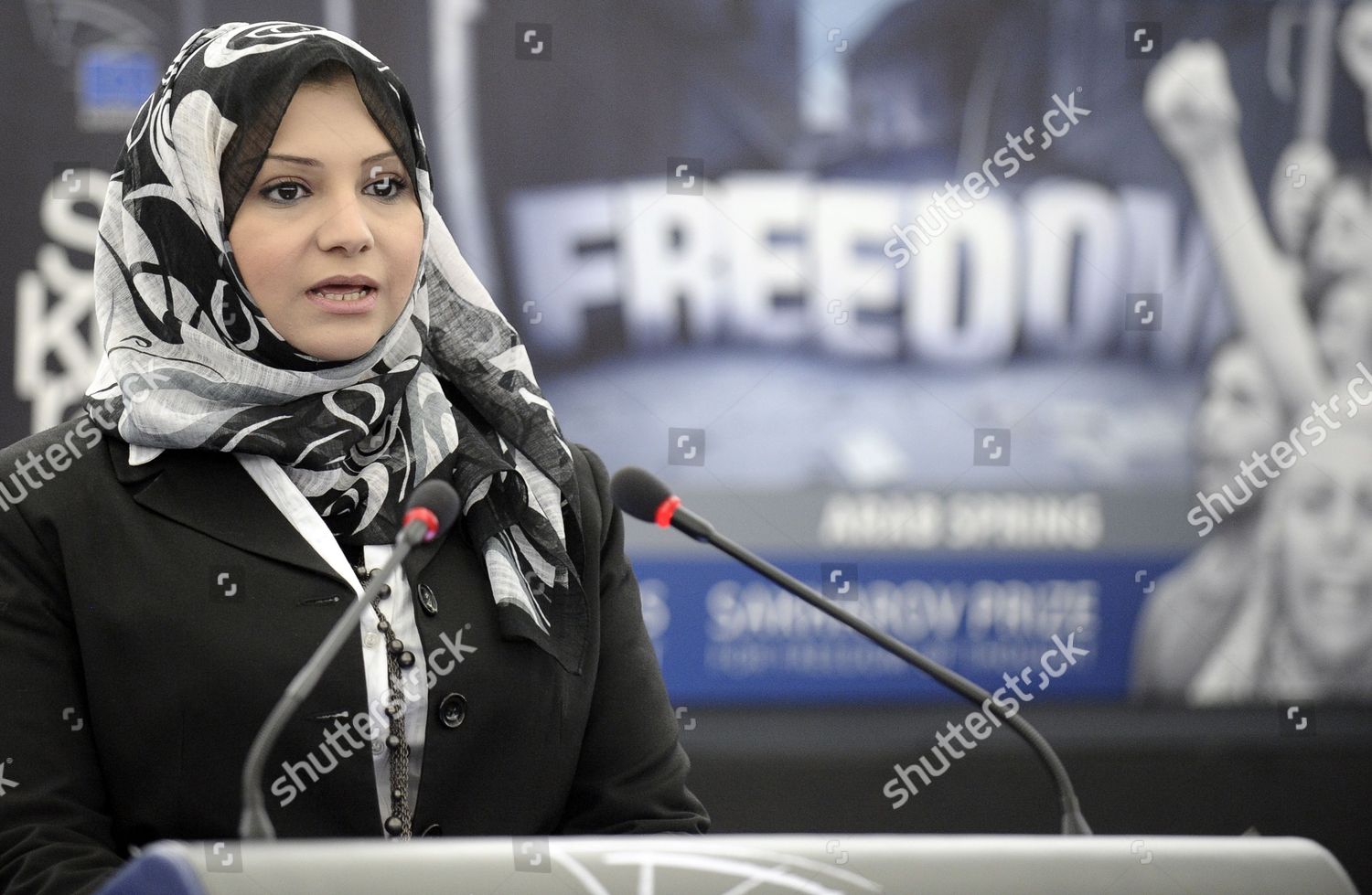 Egyptian Asmaa Mahfouz One Five Winners Editorial Stock Photo - Stock ...