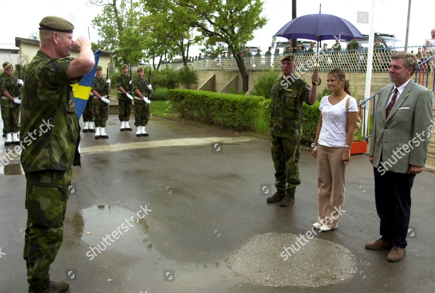 Hajvali Kosovo Yugoslavia Commander Swedish Kfor Editorial Stock Photo ...