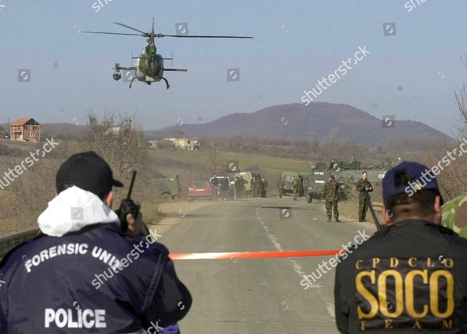 Merdare Kosovo Yugoslavia Police Un Mission Editorial Stock Photo ...