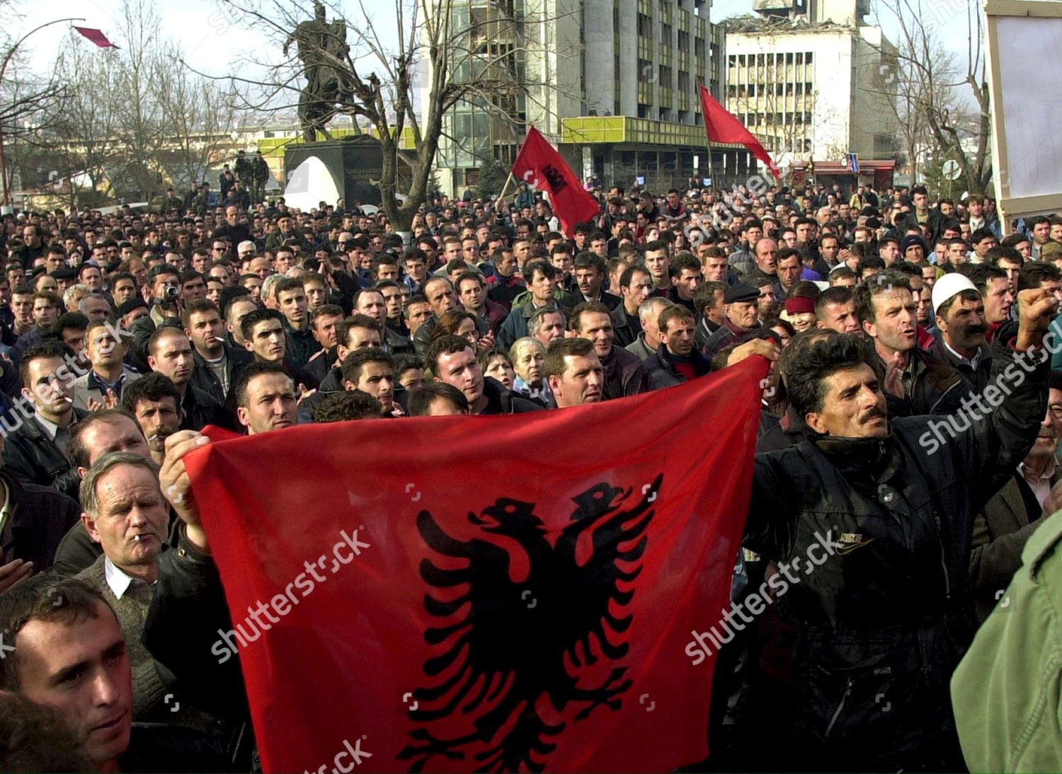 Pristina Kosovo Yugoslavia Ethnic Albanians Pictured Editorial Stock ...