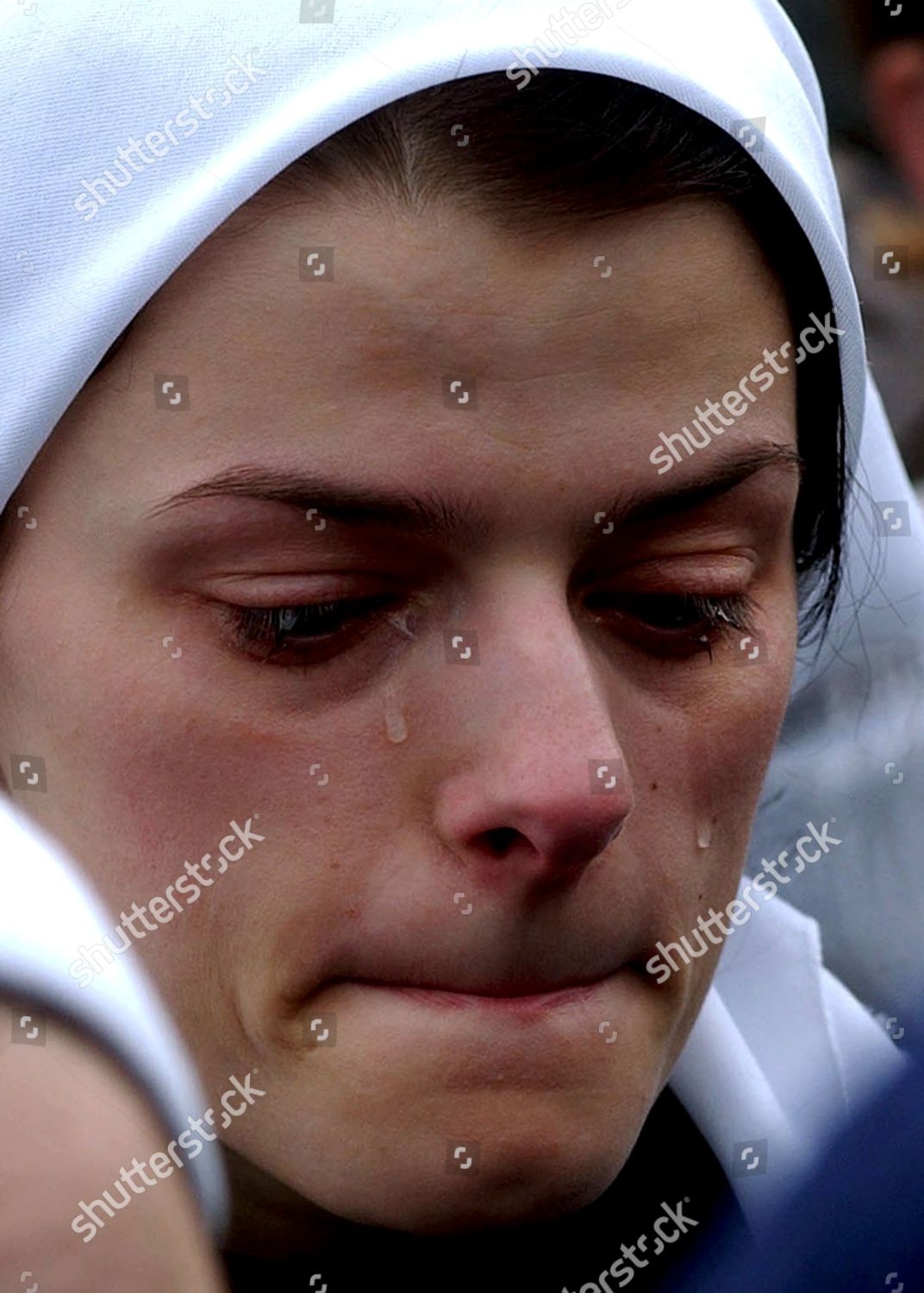 Strelc Yugoslavia Ethnic Albanian Woman Cry Editorial Stock Photo ...