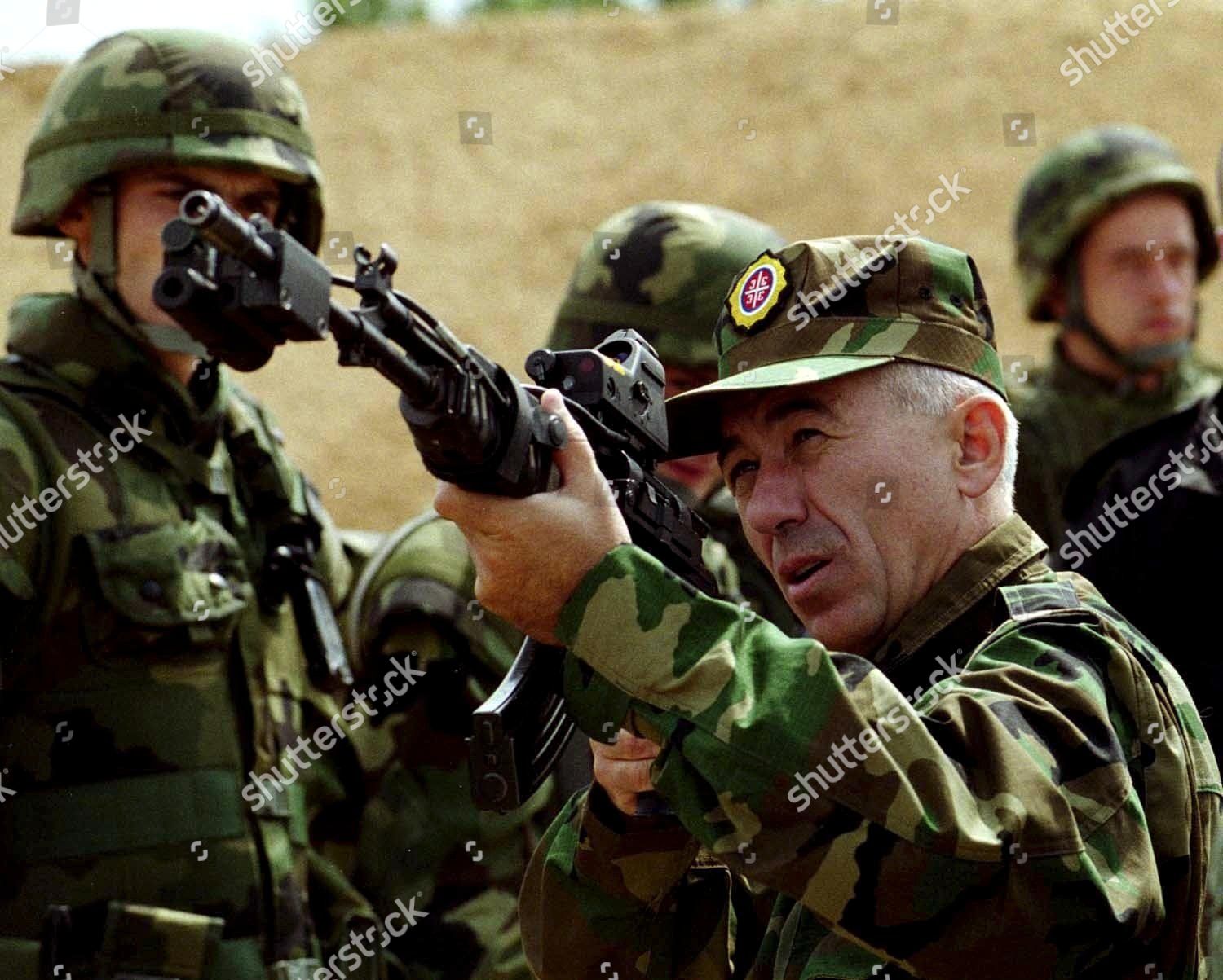 Presevo Serbia Yugoslavia General Goran Radisavljevic Editorial Stock ...
