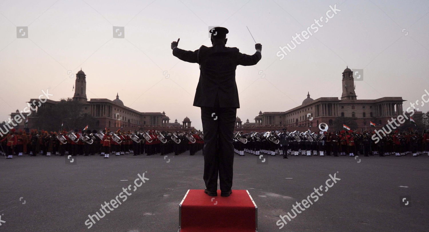Defence Forces Band Perform Near Presidential Editorial Stock Photo ...