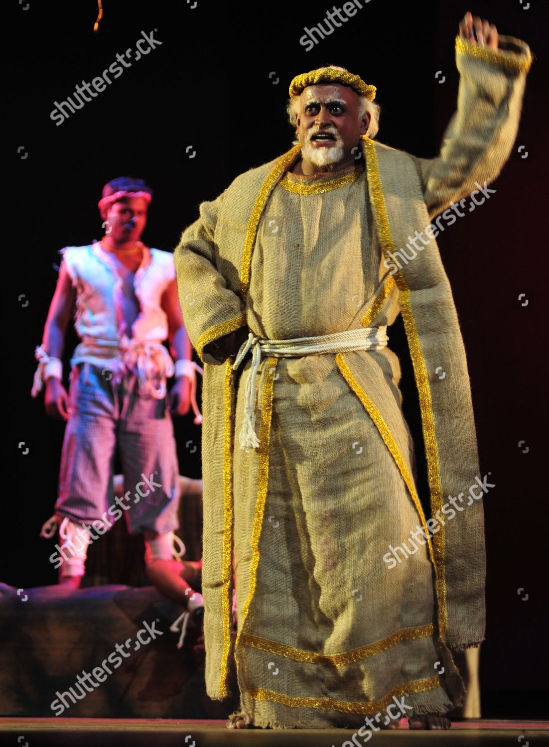 Inmate Jail Character Lear Performs King Editorial Stock Photo - Stock ...