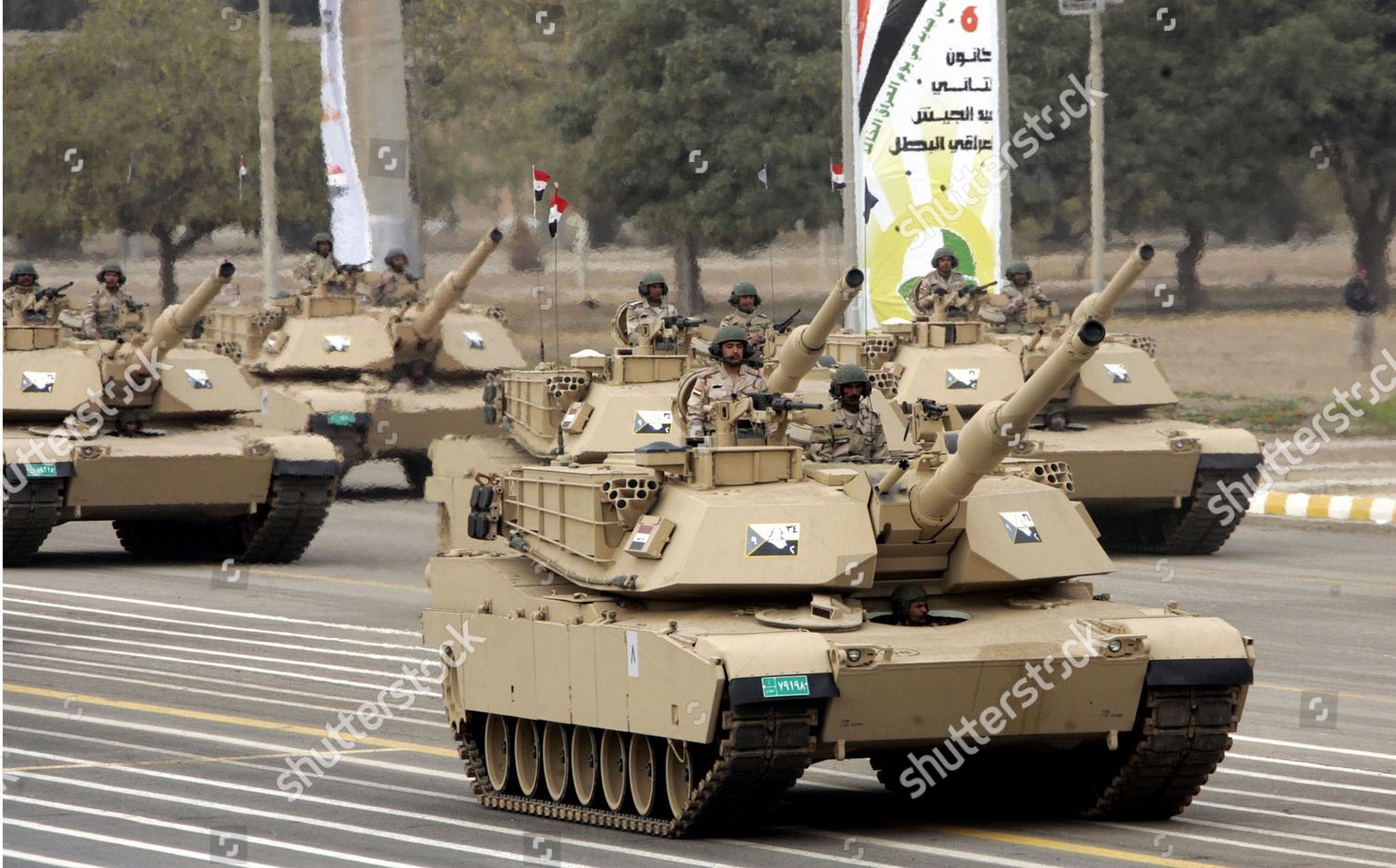New Iraqi Army Tanks Take Part Editorial Stock Photo - Stock Image ...
