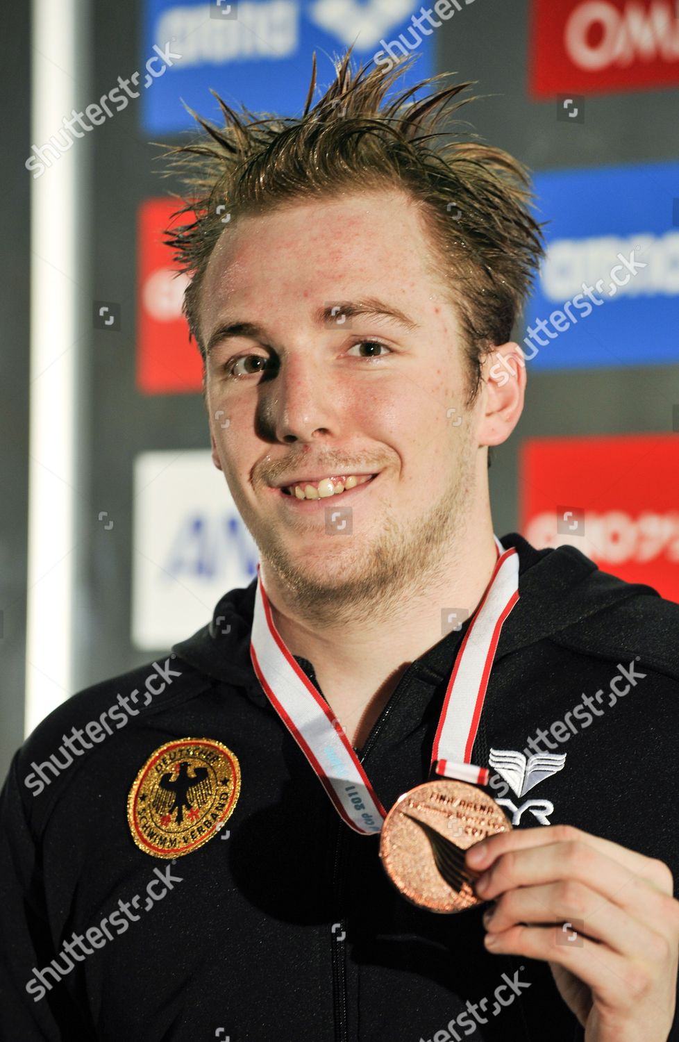 Marco Koch Germany Poses His Bronze Editorial Stock Photo - Stock Image ...