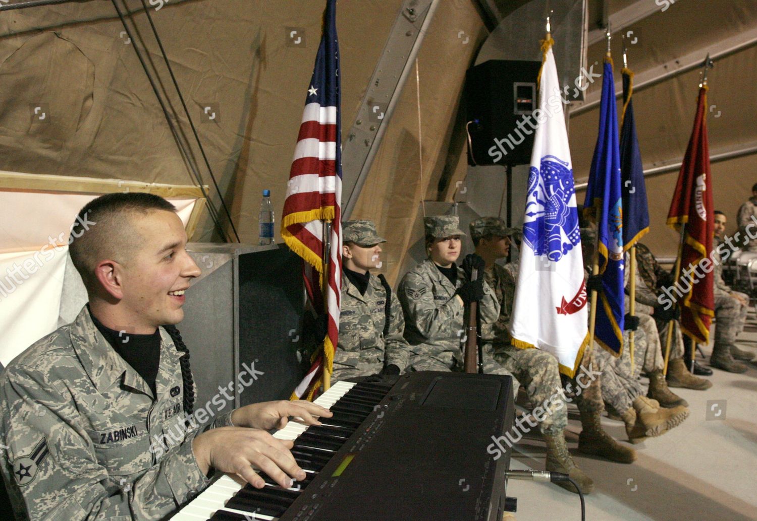 Us Soldiers 376th Avia Expeditionary Wing Editorial Stock Photo - Stock ...