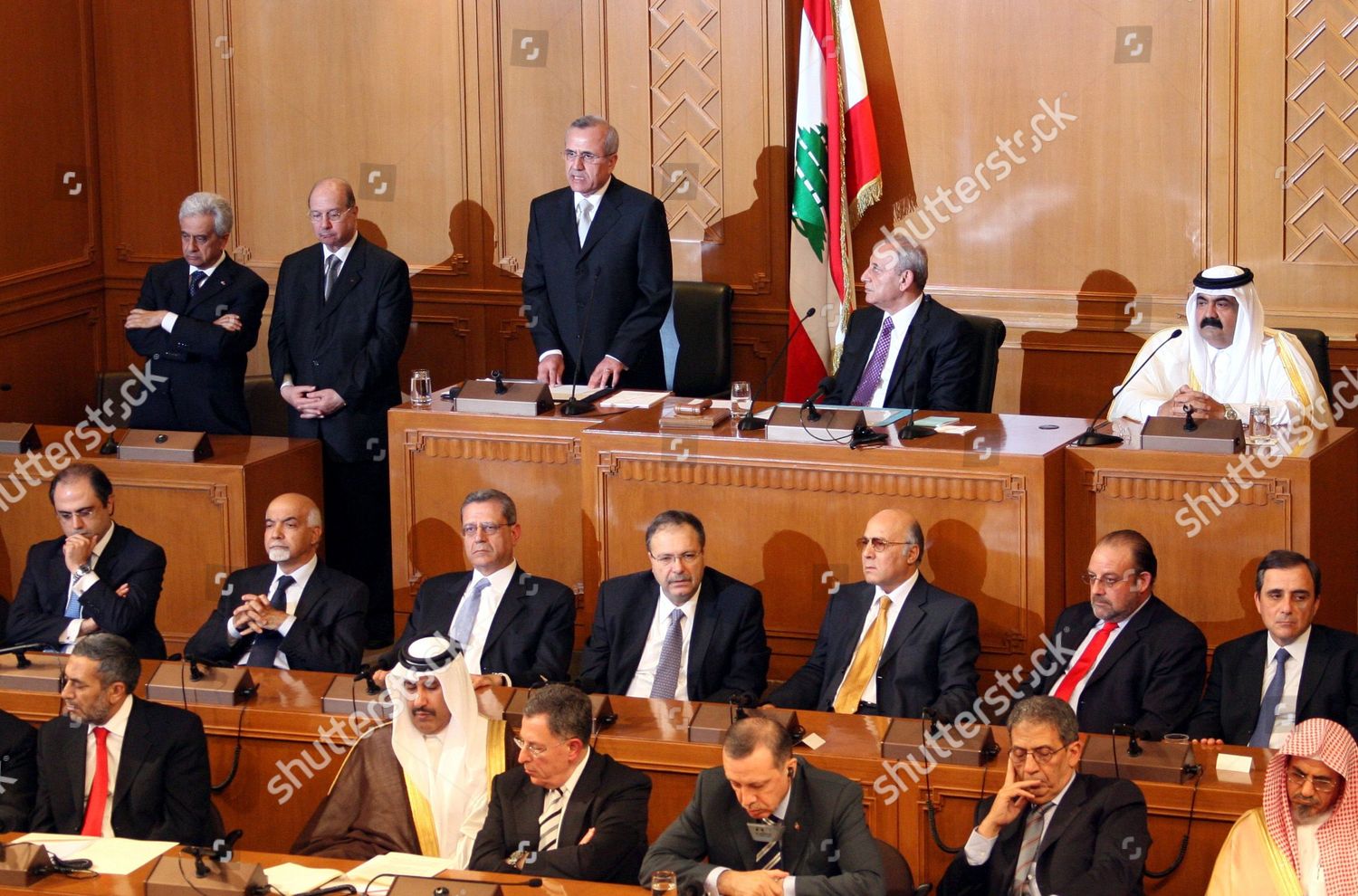 President General Suleiman Top Centre Third Editorial Stock Photo ...