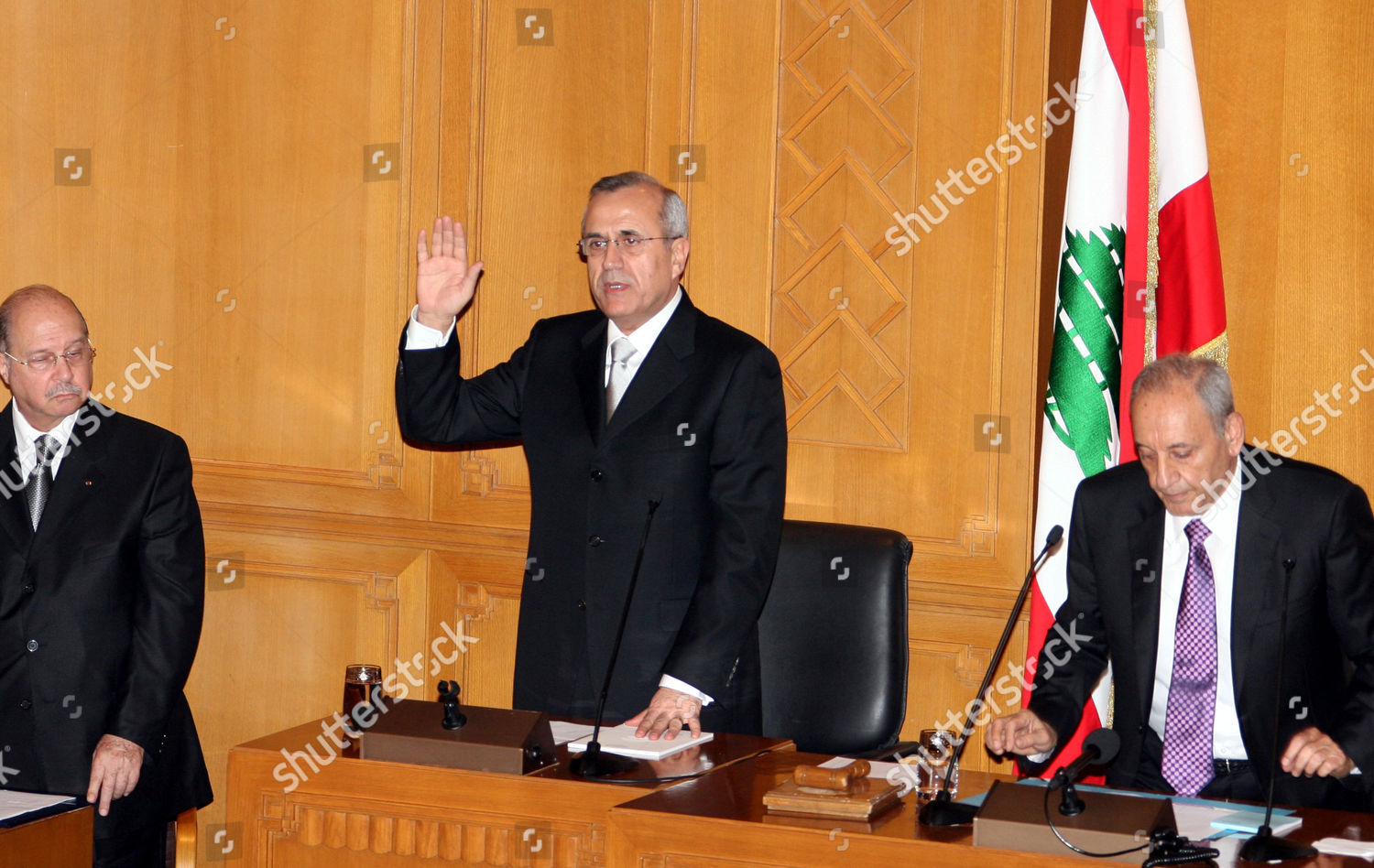 President General Suleiman Top Centre Third Editorial Stock Photo ...
