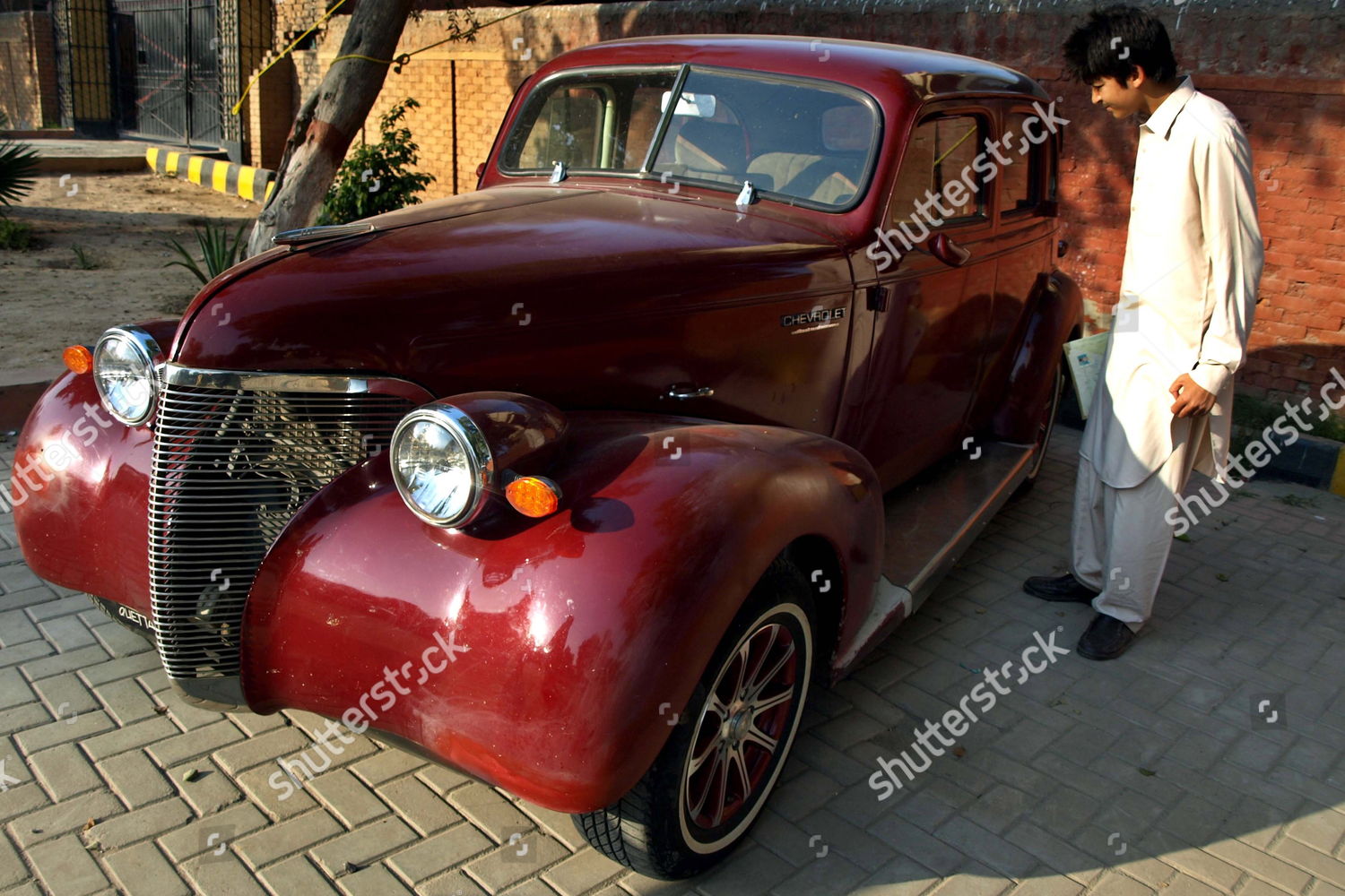 Pakistani Boy Stands Near Chevrolet Car Editorial Stock Photo - Stock ...