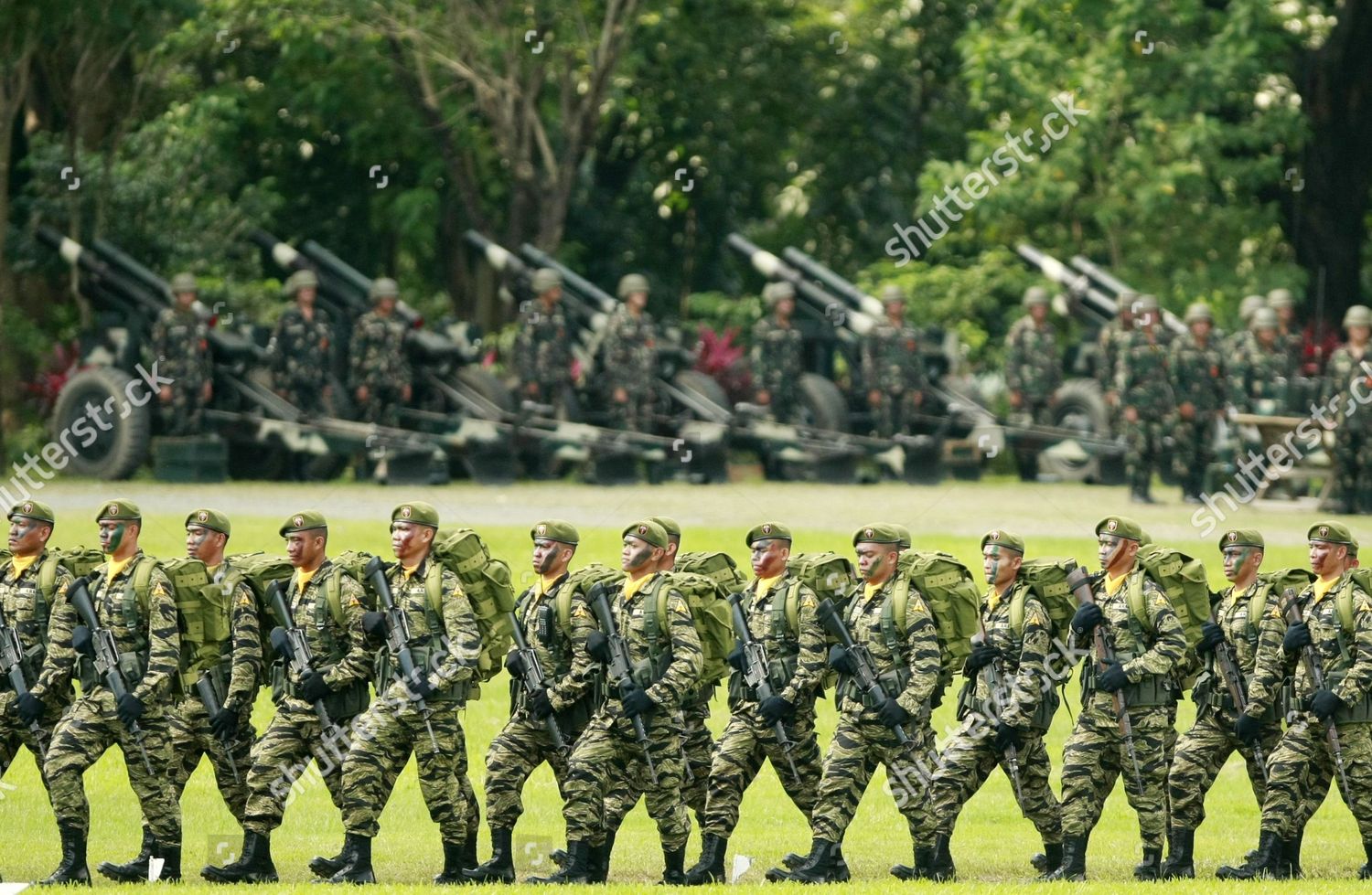Elite Soldiers Philippine Army Parade During Editorial Stock Photo ...