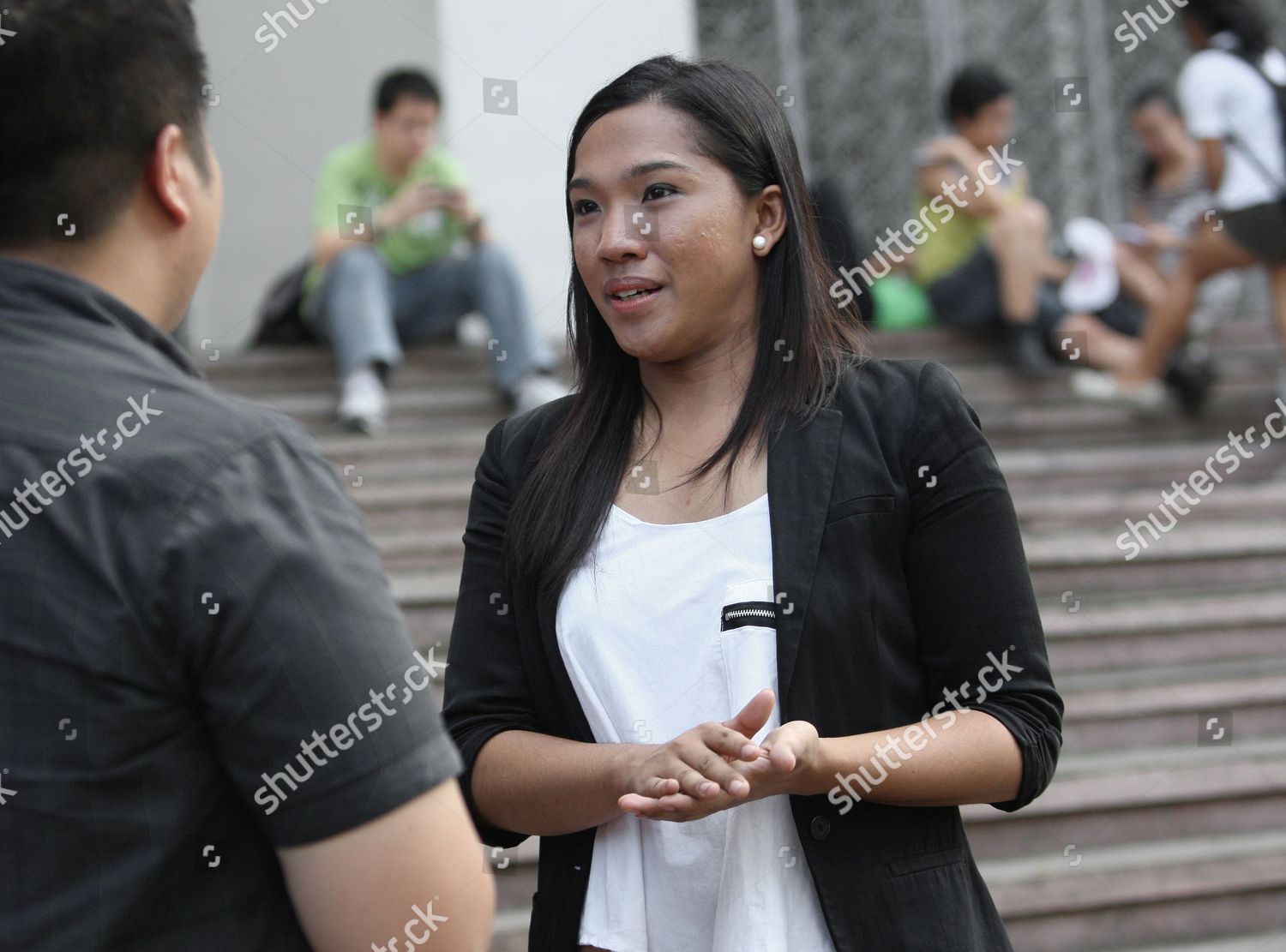 Filipino Transgender Gabriel Heart Dino R Editorial Stock Photo - Stock ...