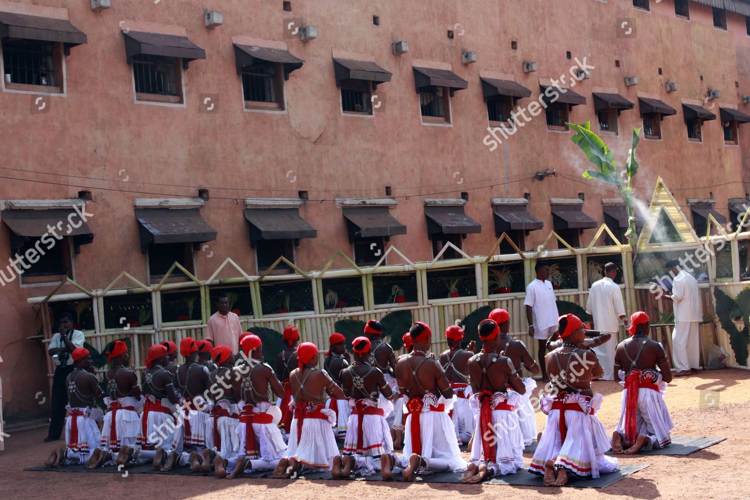 Inmates Sri Lankan Prison Observe Religious Editorial Stock Photo ...