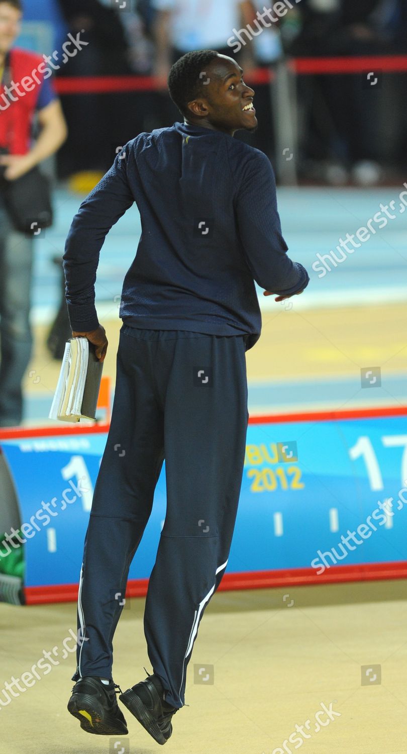 Will Claye Usa Celebrates After Winning Editorial Stock Photo - Stock ...