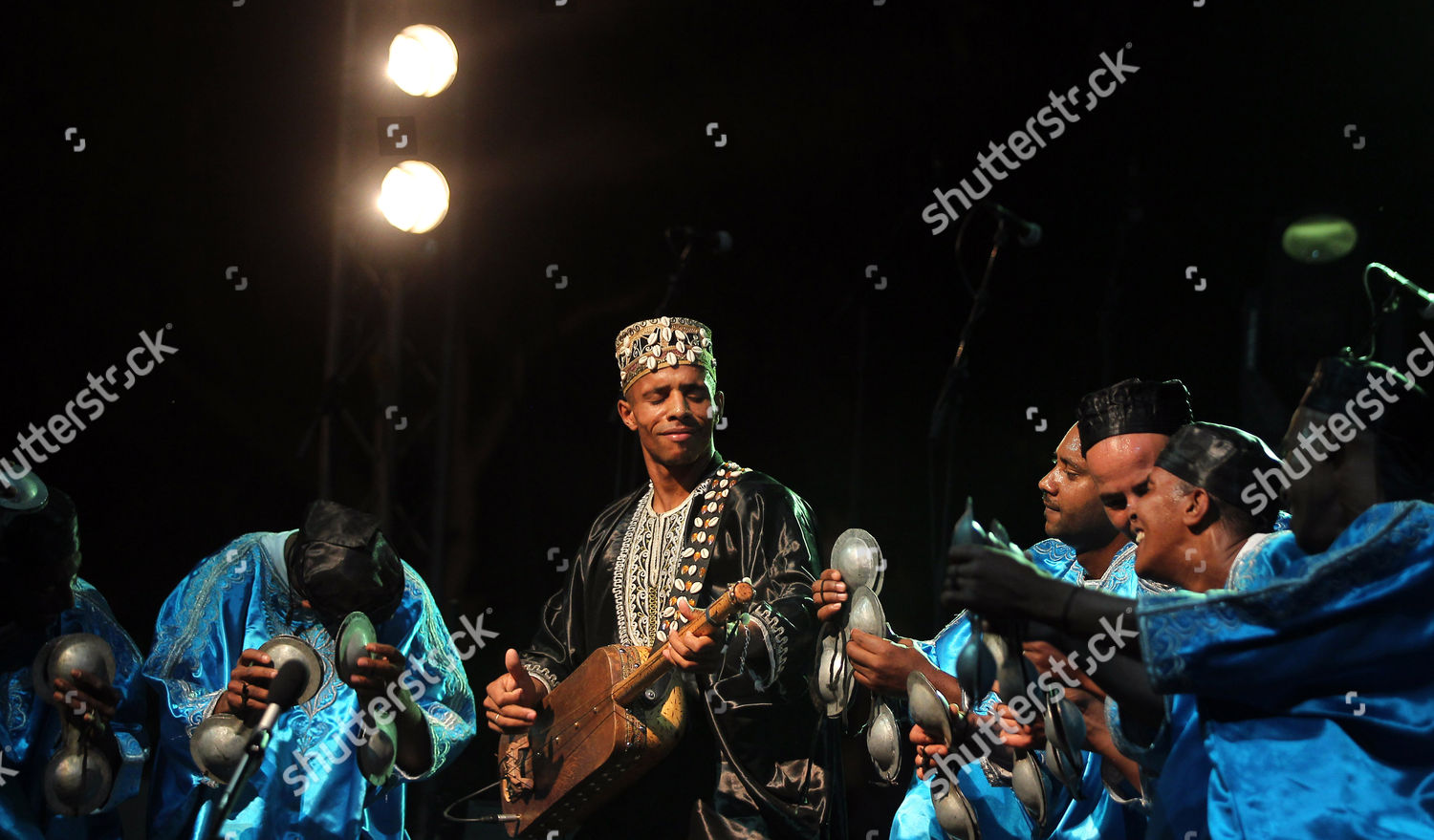 Members Algerian Group Diwane El Waha Editorial Stock Photo - Stock ...