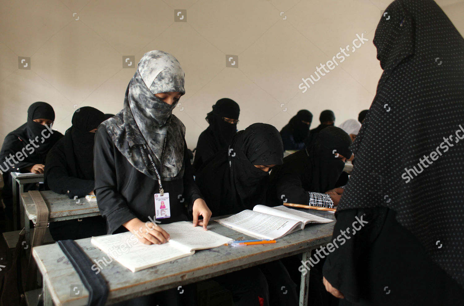 Female Students Attend Class Madrasa Islamic Editorial Stock Photo ...