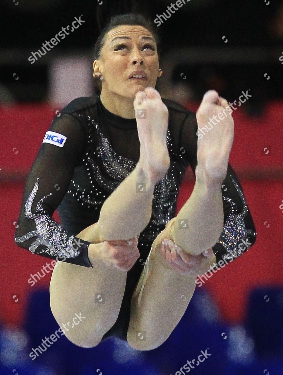 Romanian Catalina Ponor Competes On Beam Editorial Stock Photo - Stock ...