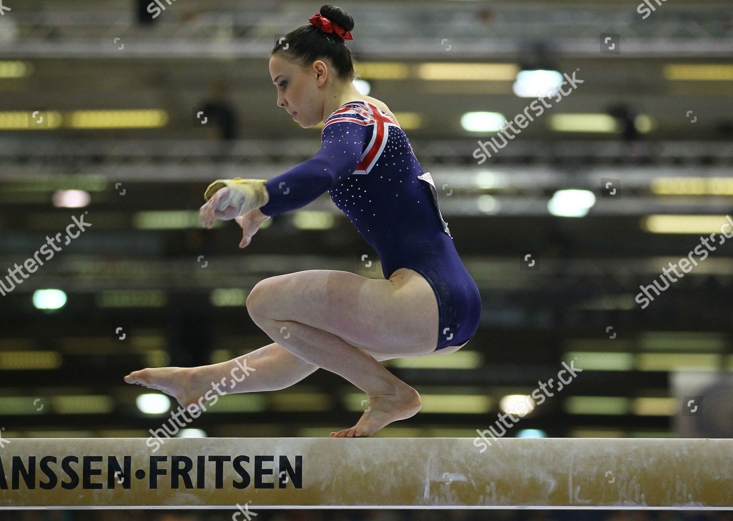 British Hannah Whelan Competes On Beam Editorial Stock Photo - Stock ...
