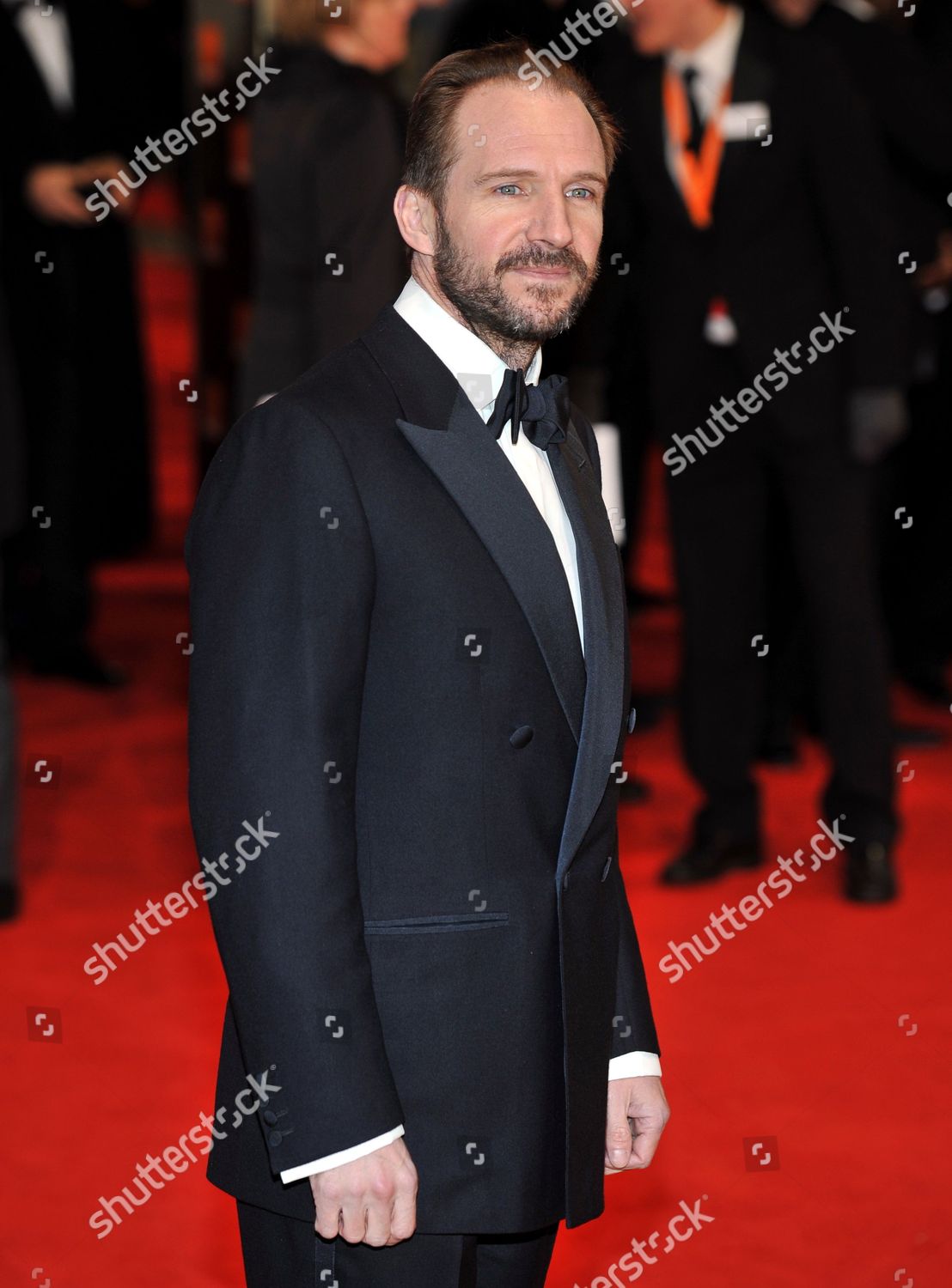 British Actor Ralph Fiennes Arrives Baftas Editorial Stock Photo ...