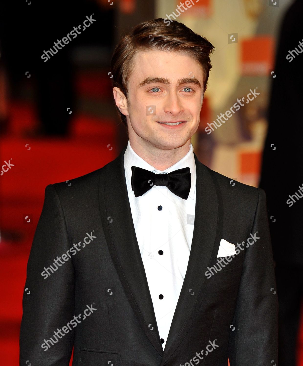 British Actor Daniel Radcliffe Arrives Baftas Editorial Stock Photo ...