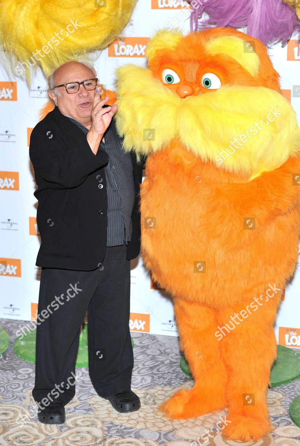 Us Actor Danny Devito Poses Lorax Editorial Stock Photo - Stock Image ...