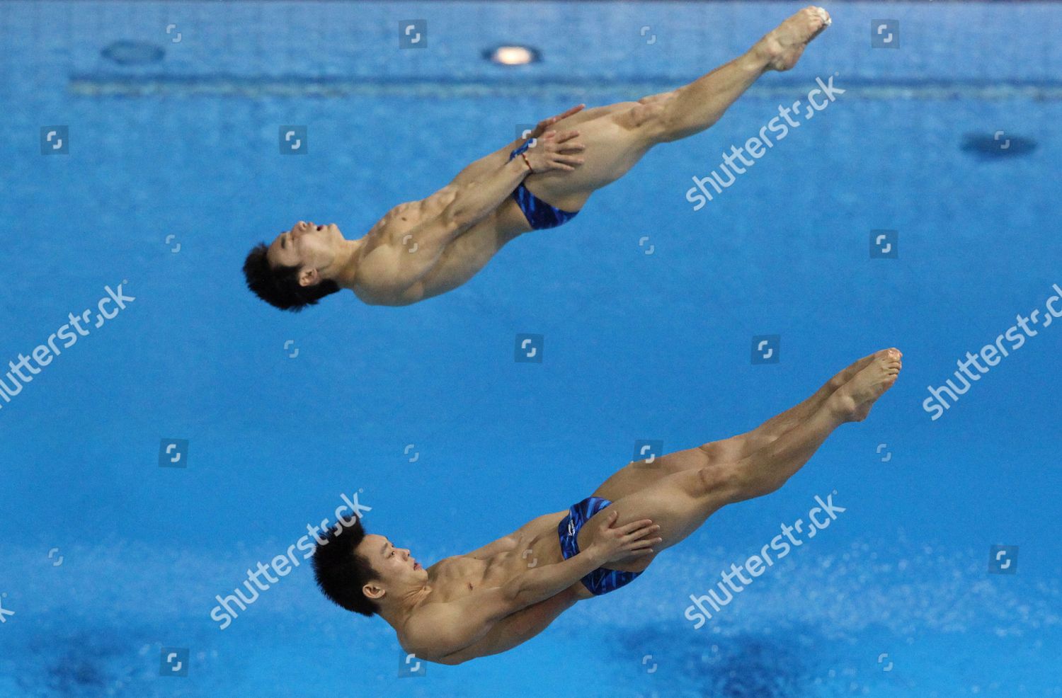 Chinese Divers Kai Qin Yutong Lou Editorial Stock Photo - Stock Image ...