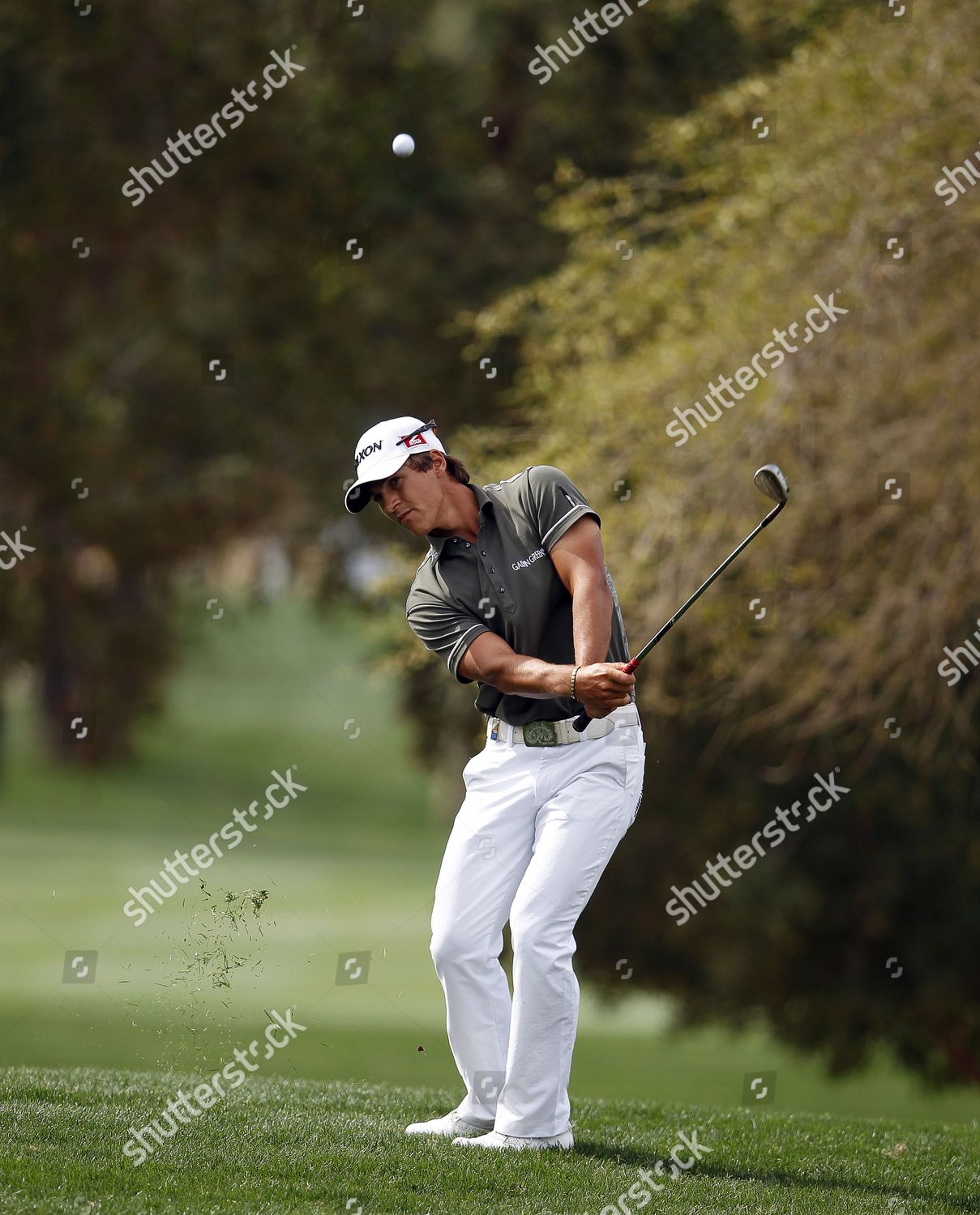 Thorbjorn Olesen Denmark Plays Shot During Editorial Stock Photo ...